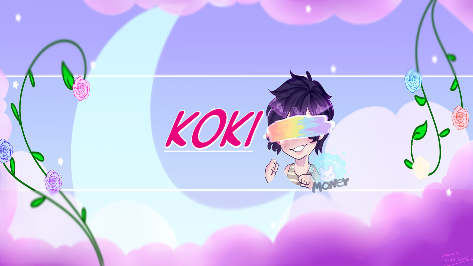 ArtStation - Youtube Banner For Koki