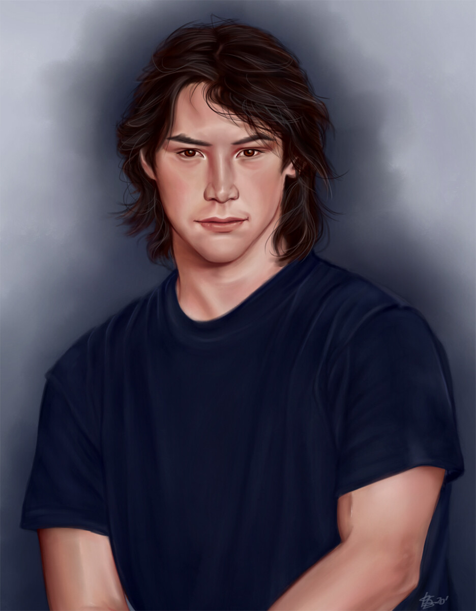 ArtStation - Young Keanu Reeves