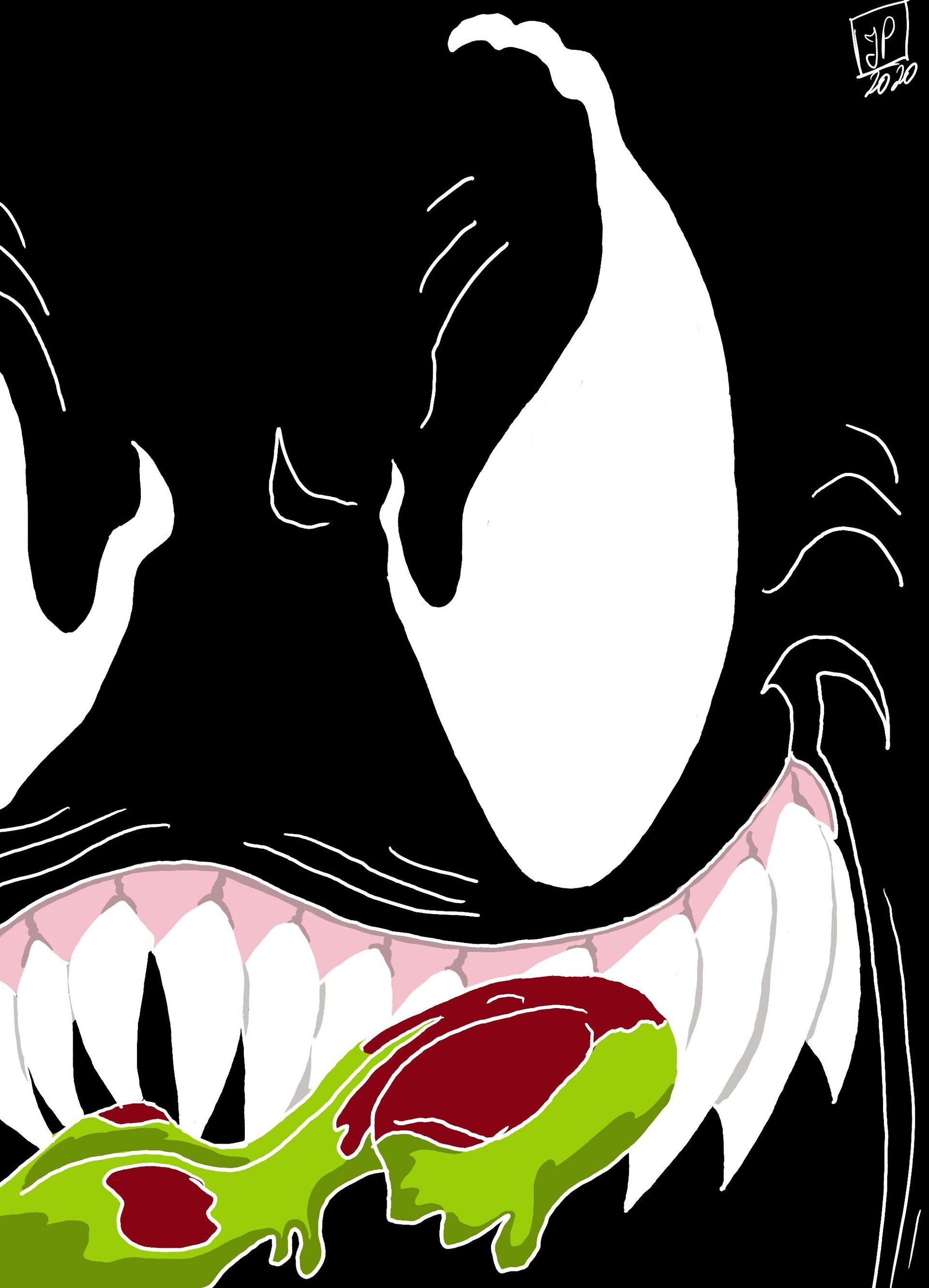 ArtStation - Venom face