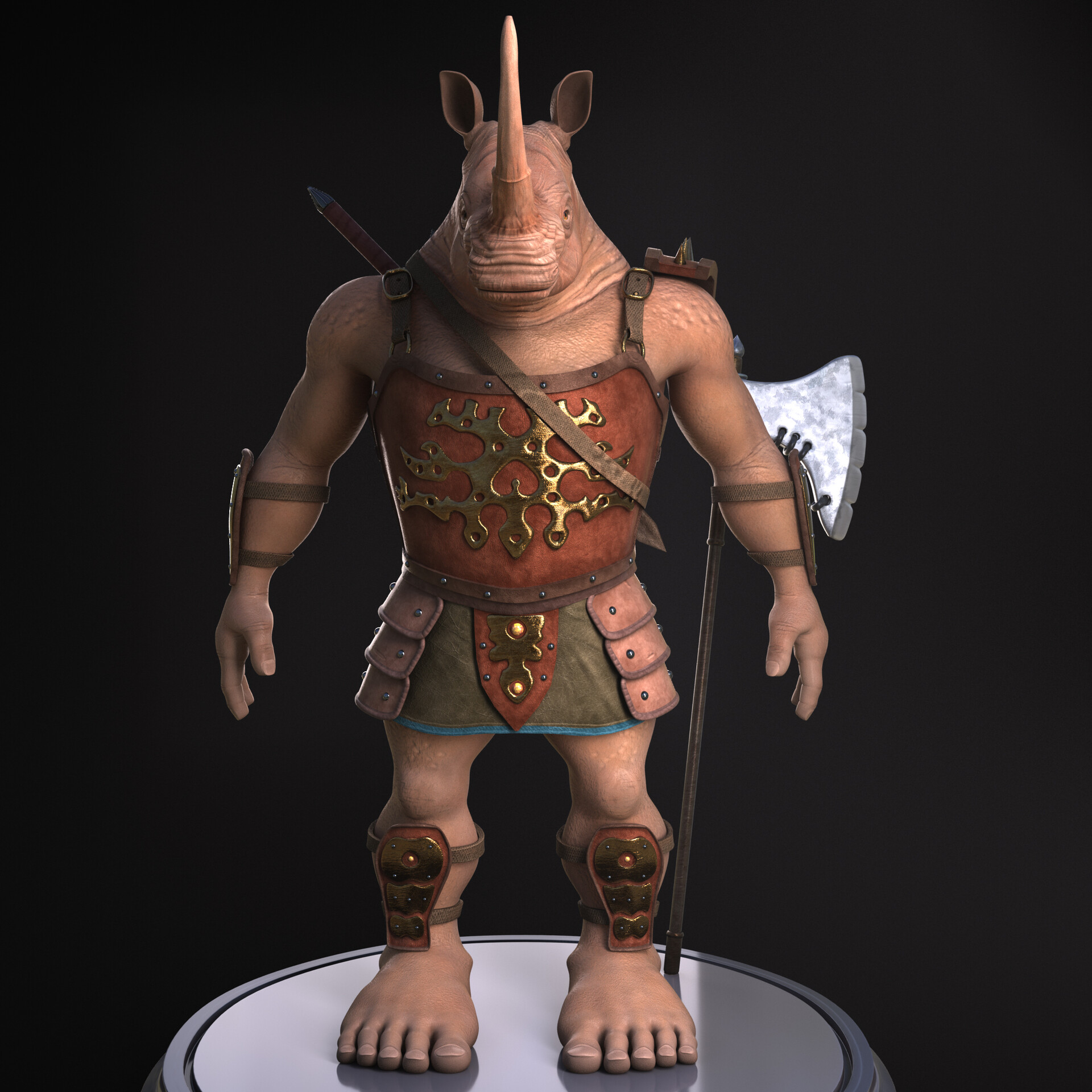 ArtStation - Rhino Man