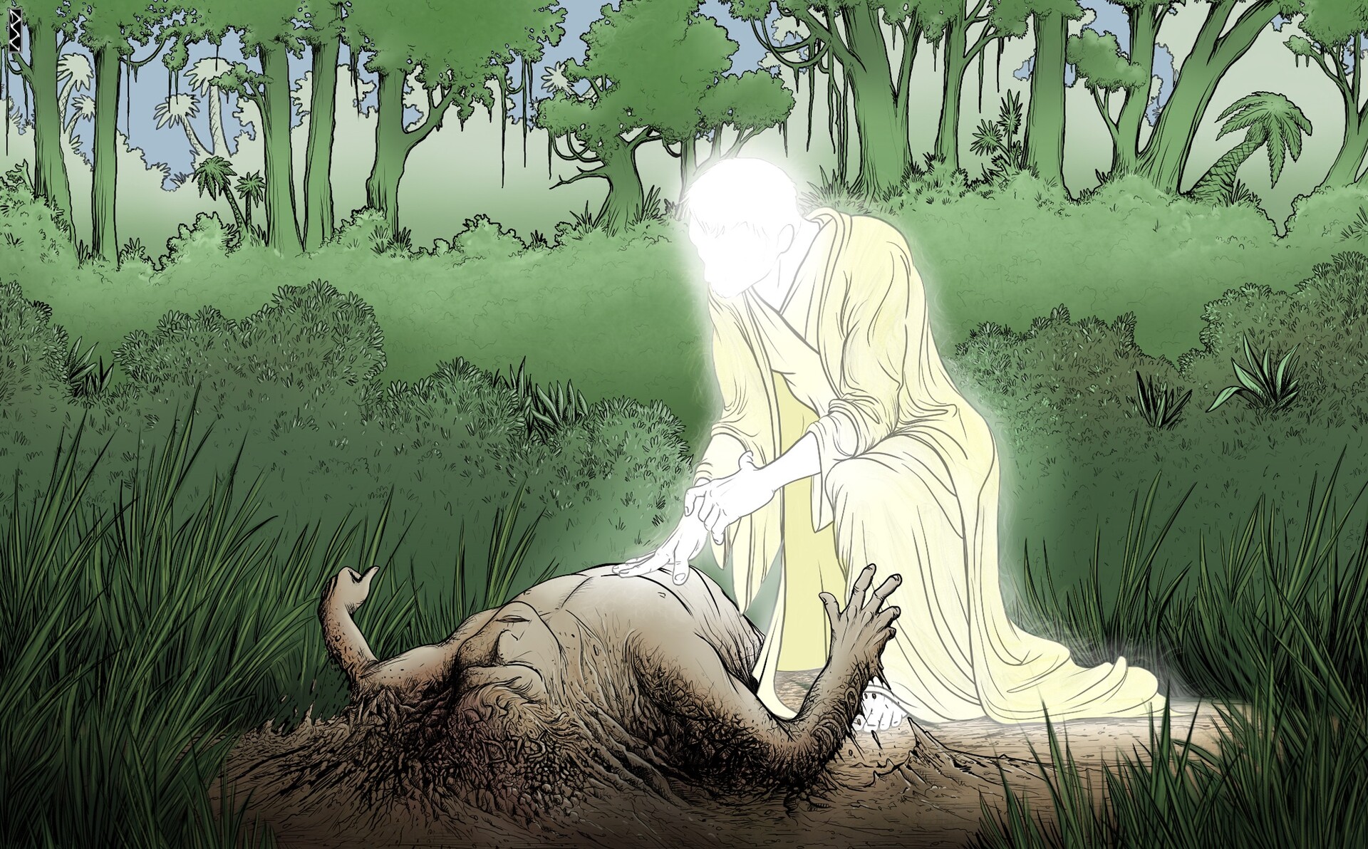 ArtStation - Christ in Genesis