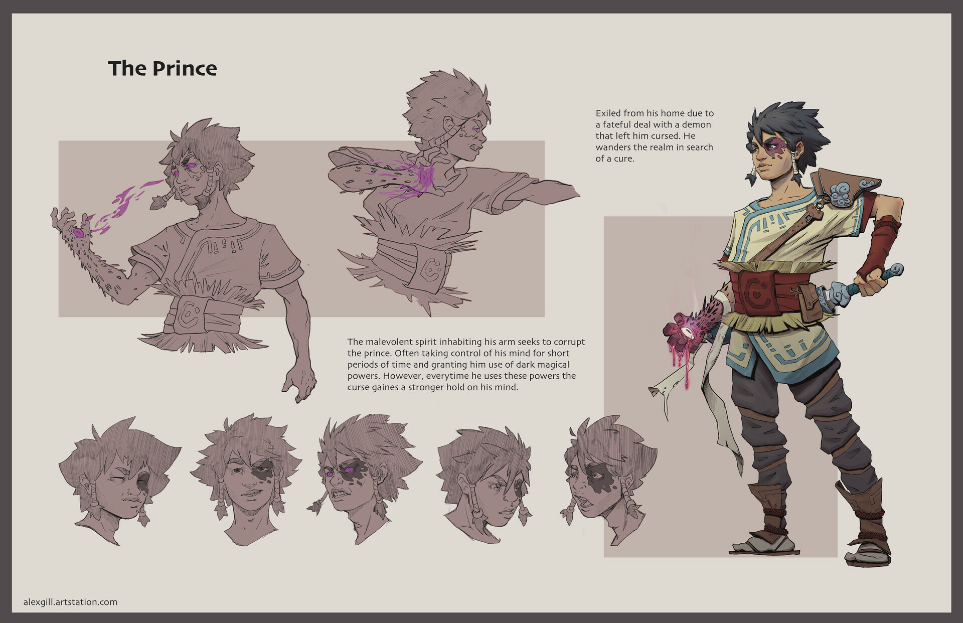 ArtStation - Exile Character Design