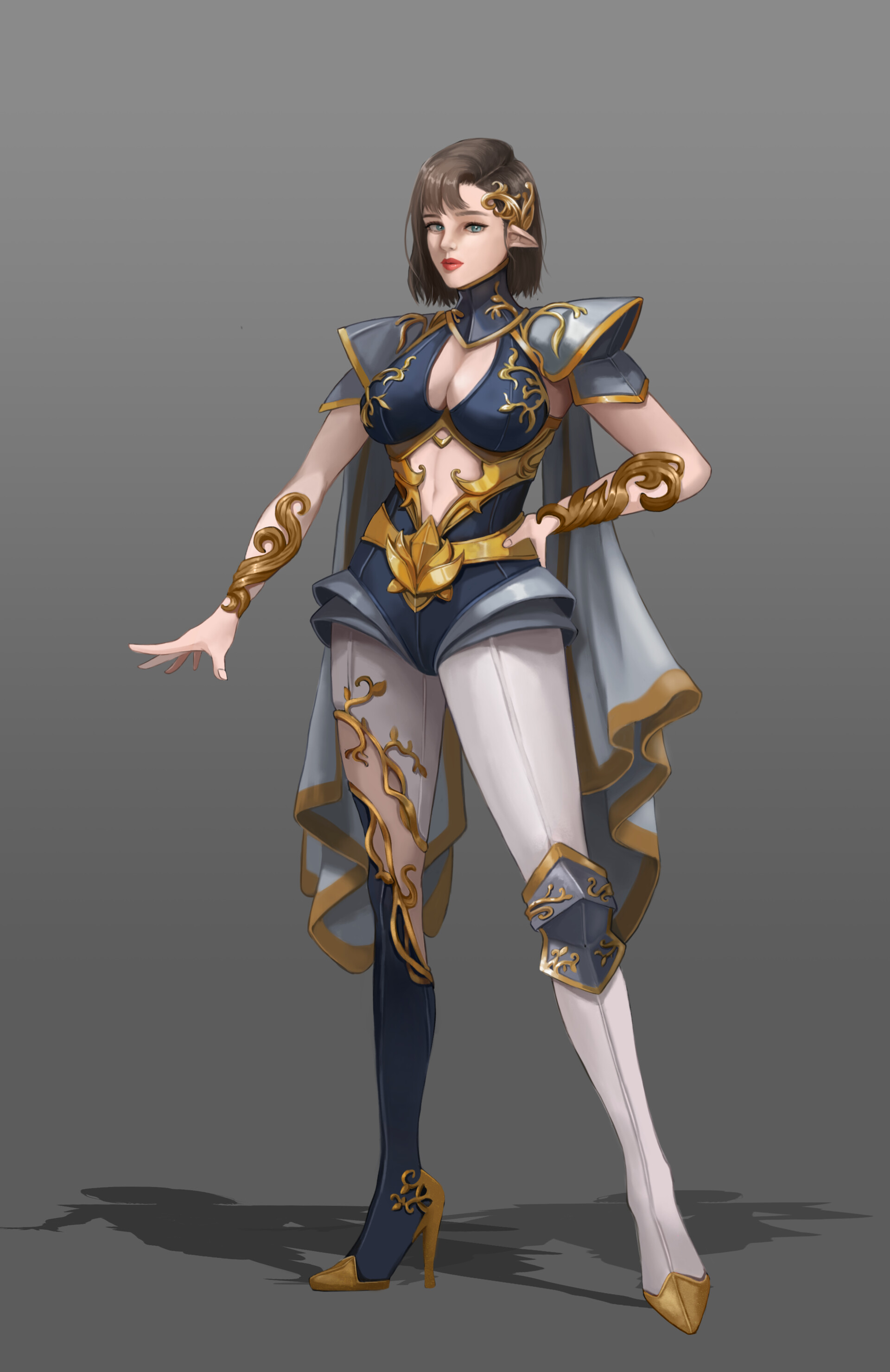 Female Wizard Concept Art