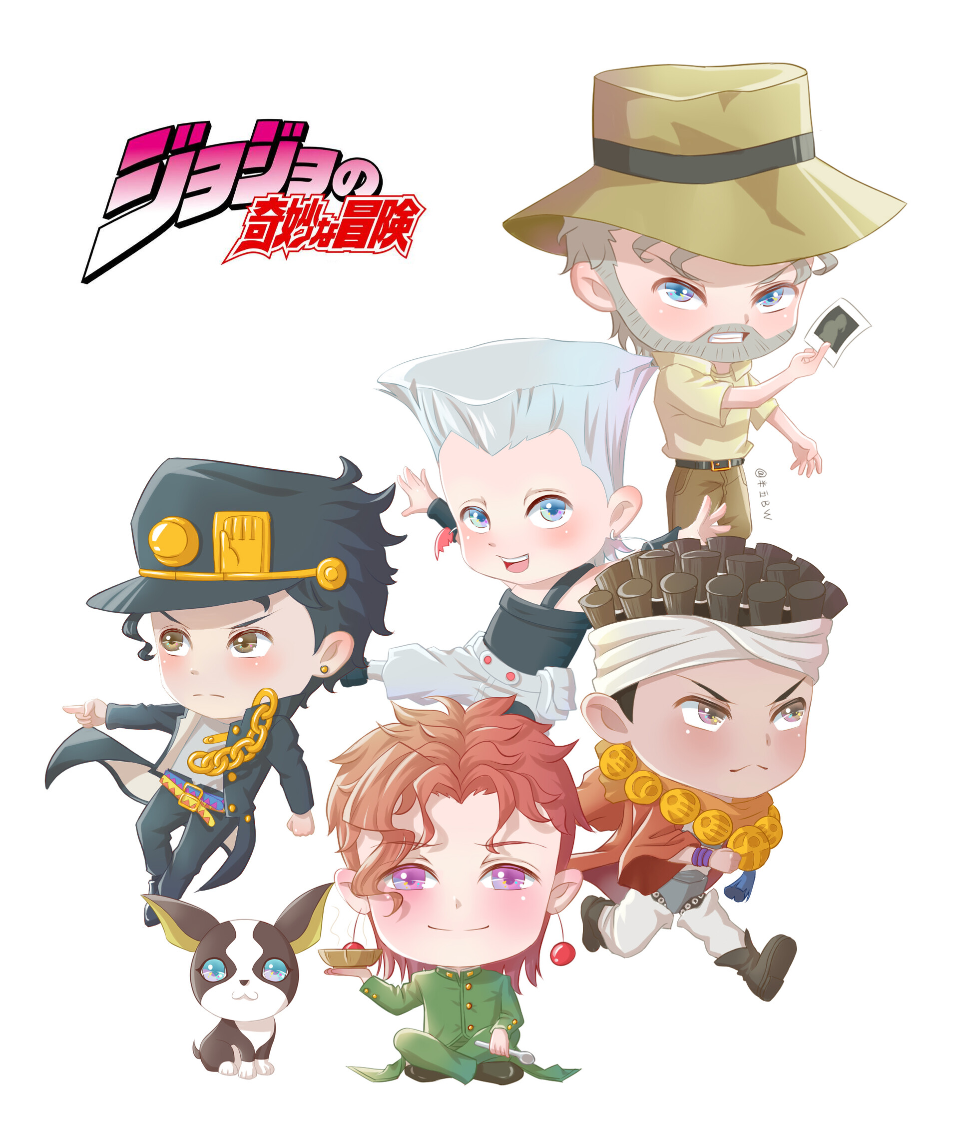ArtStation - JJBA-CHIBI