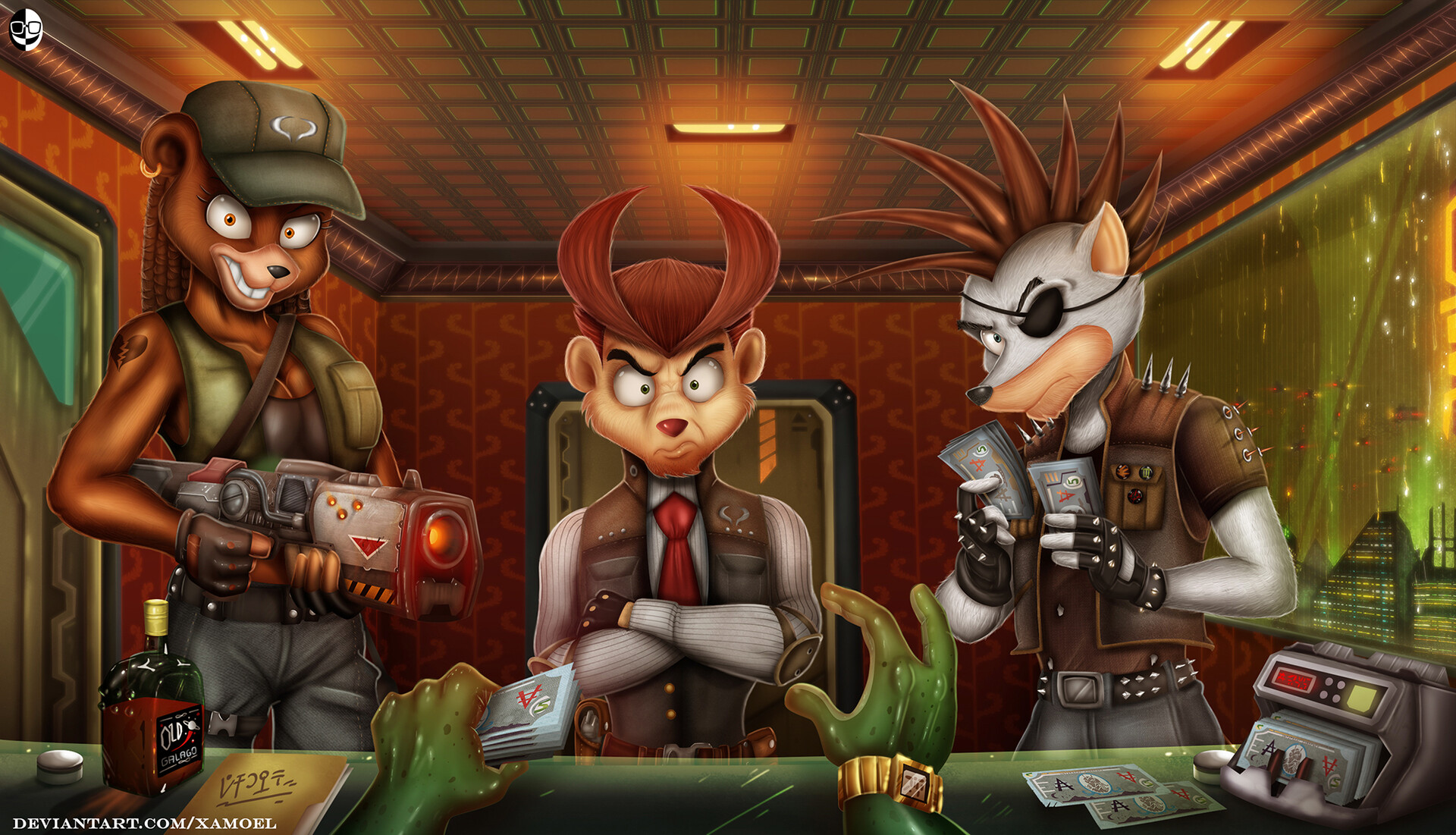 ArtStation - DEALING WITH THE DEVIL