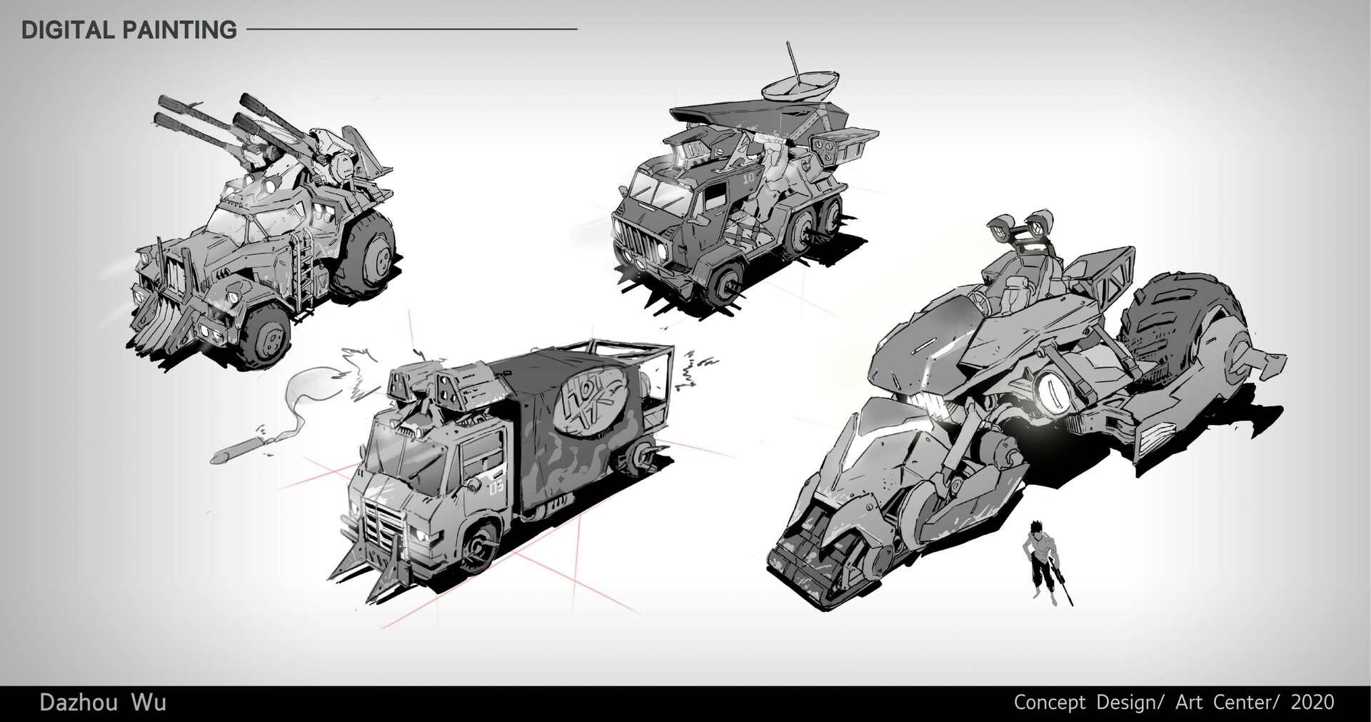 ArtStation - Vehicle_practice