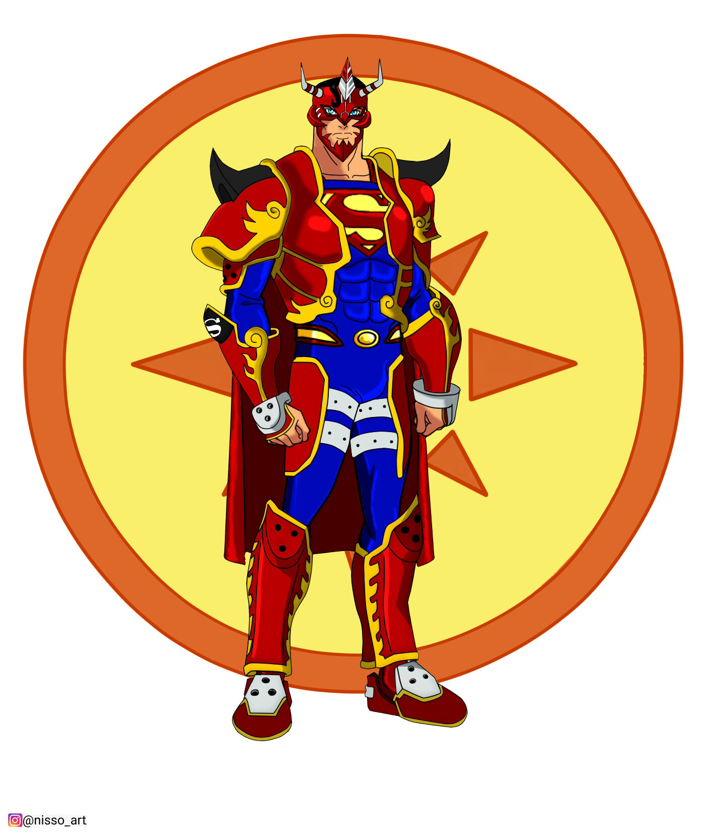 Nissim Aharonov - Digimon heroes - superman agunimon