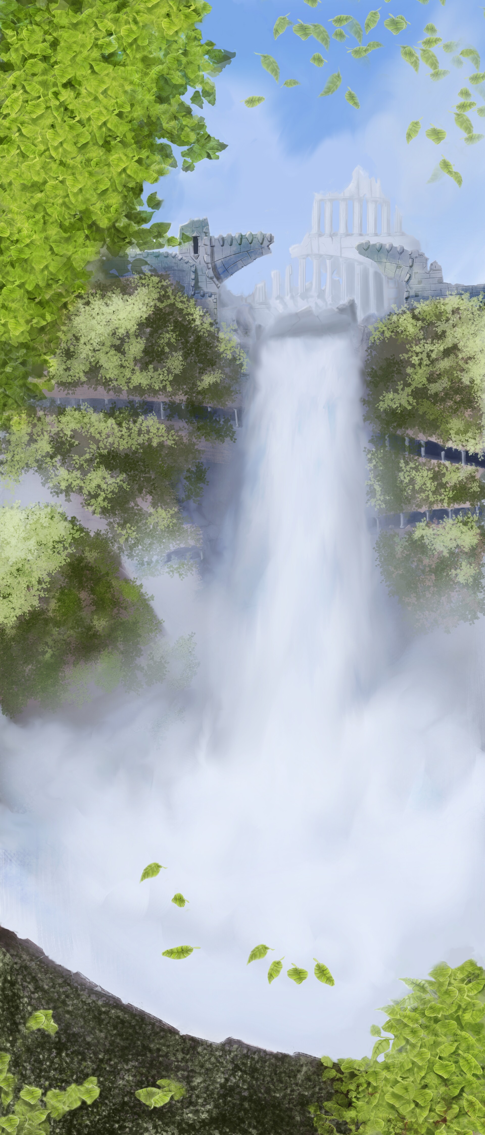 ArtStation - Waterfall