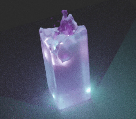 ArtStation - CANDY WATERFALL