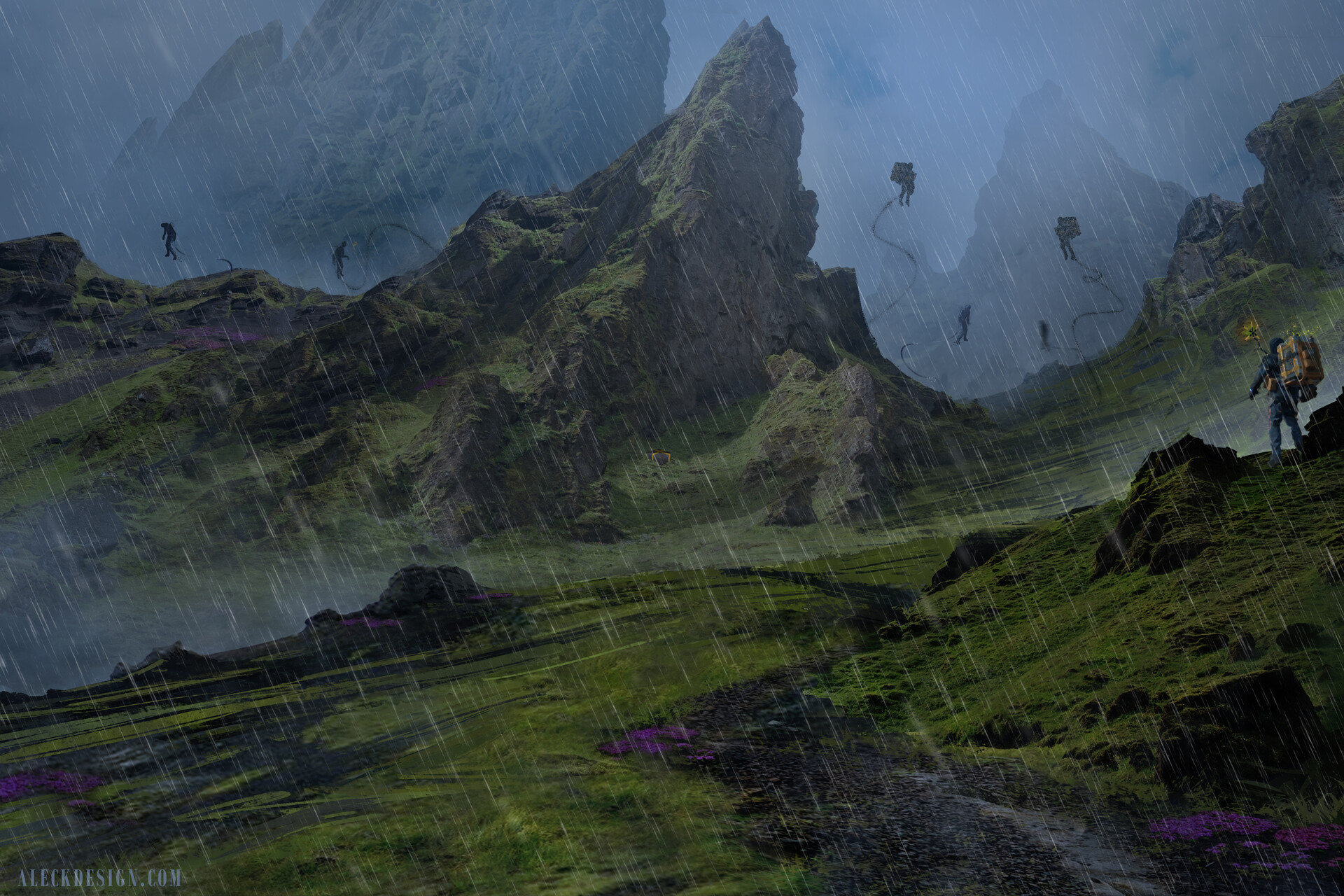 ArtStation - Death Stranding fan art