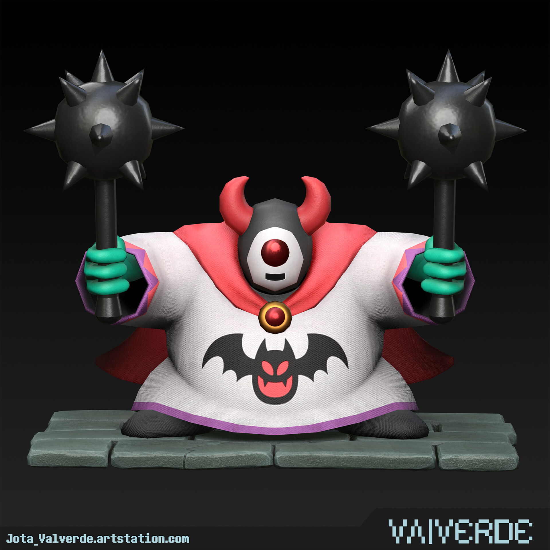 ArtStation - Video Game Character - Dragon Quest - Destructor