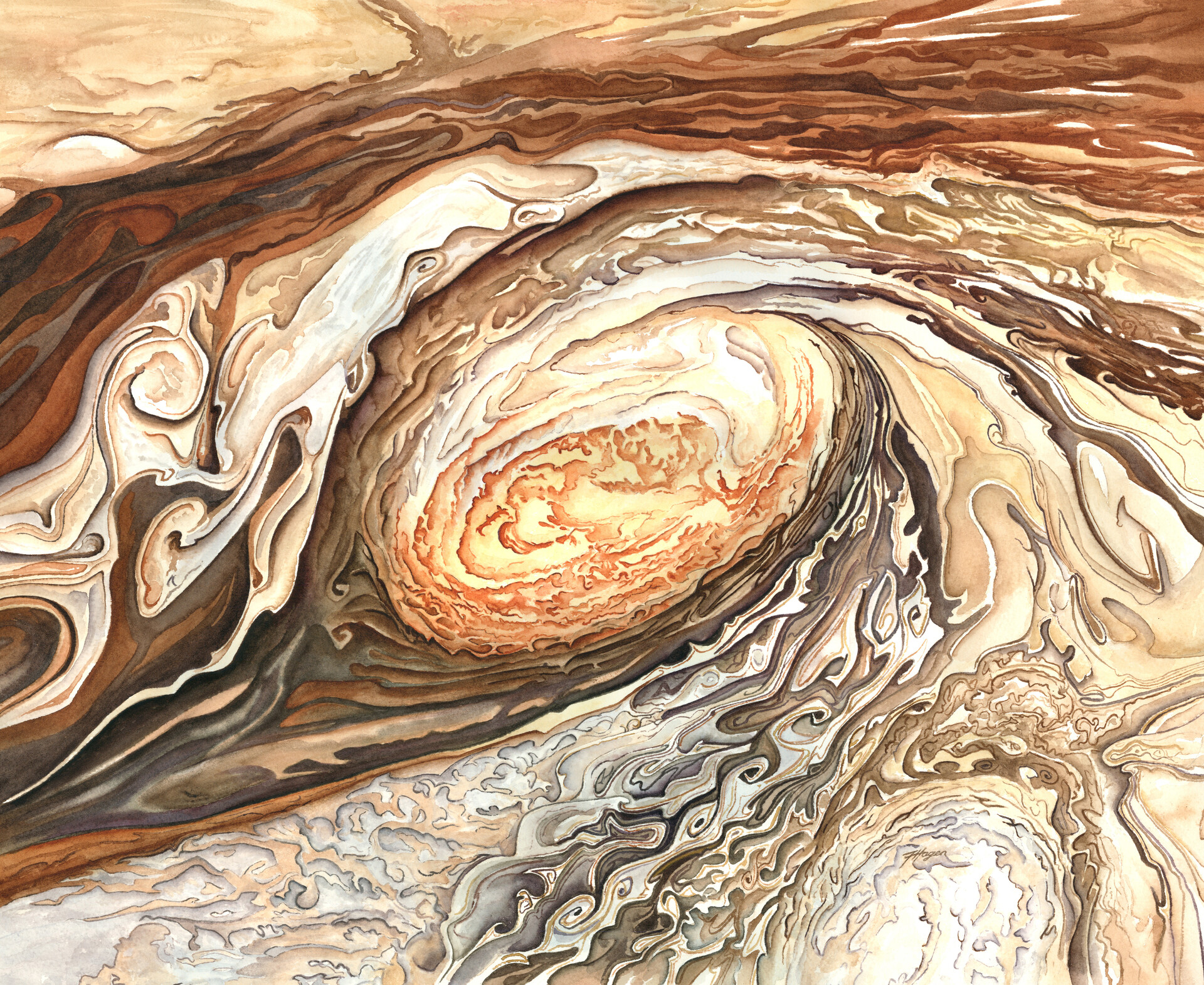 ArtStation - Storms of Jupiter
