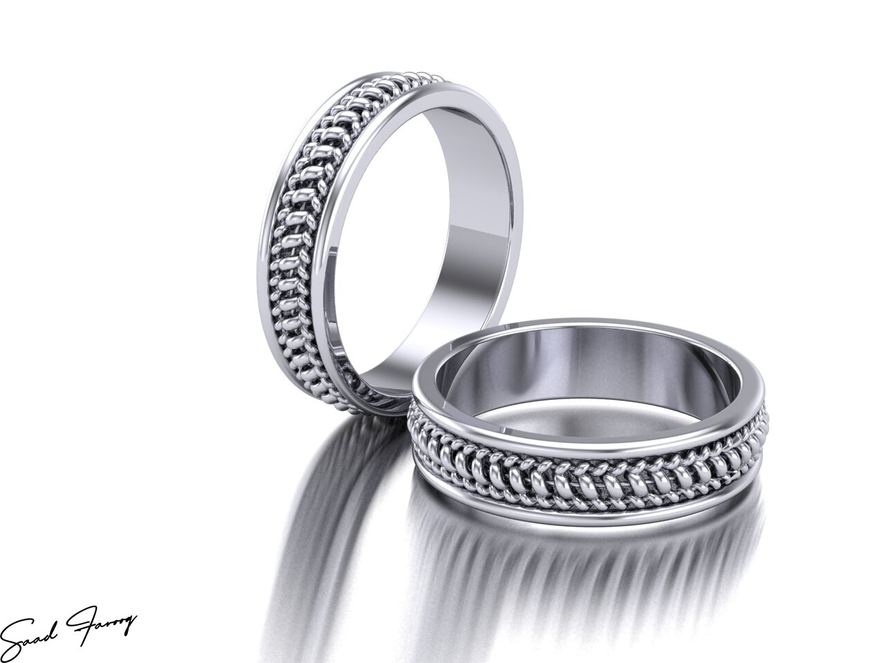 ArtStation - Spiral Pattern Ring