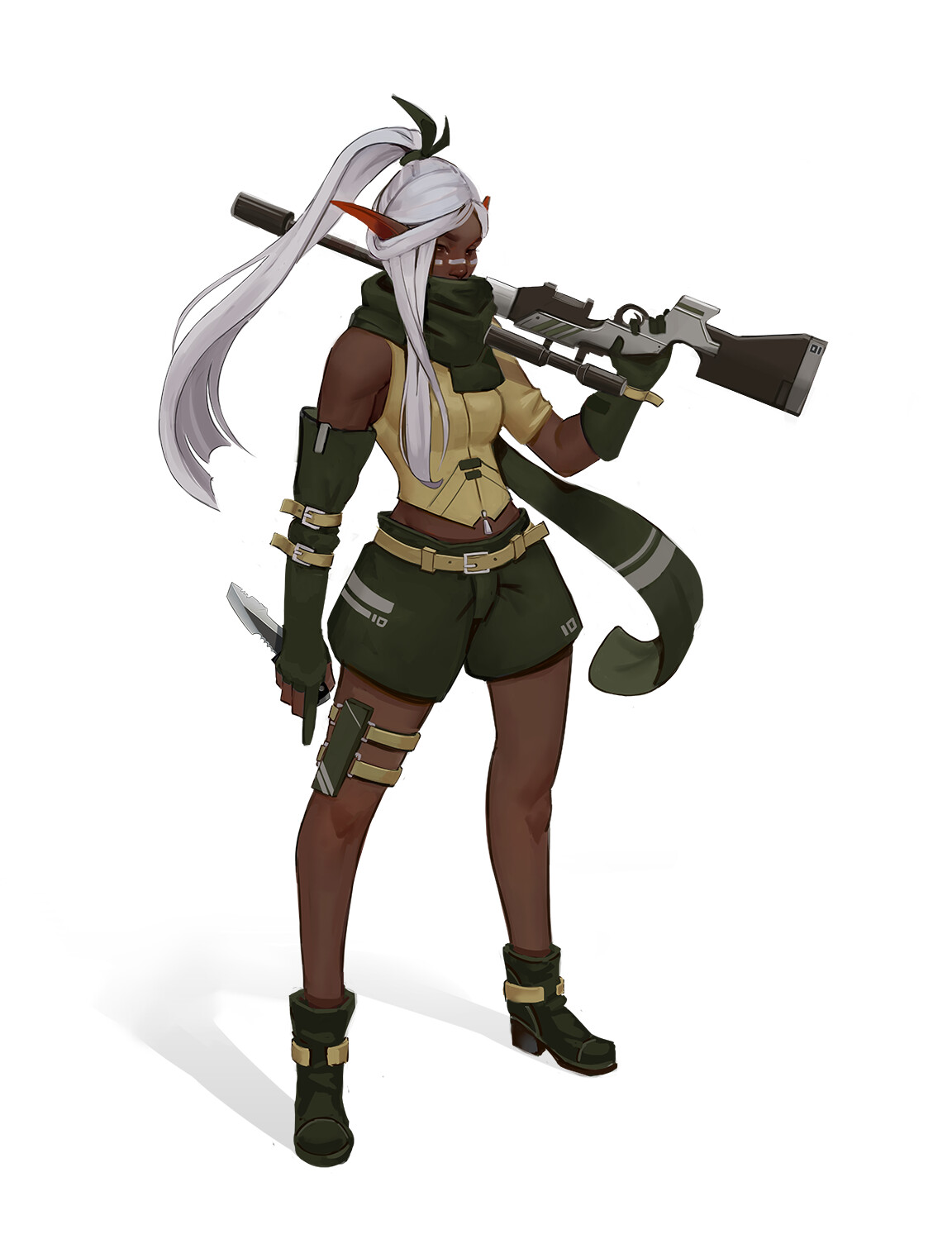 ArtStation - Elf Soldier