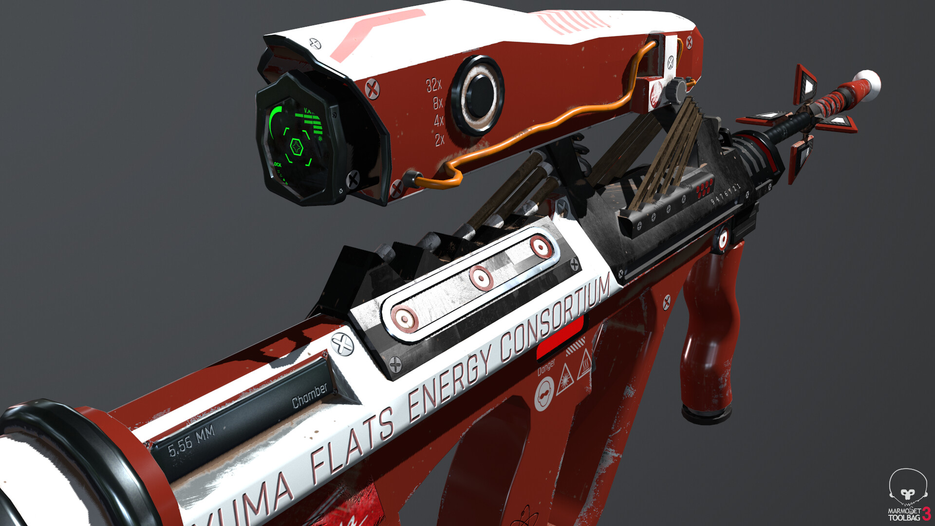 James Keown - YFEC- Laser AUG (Fallout Inspired Prop)