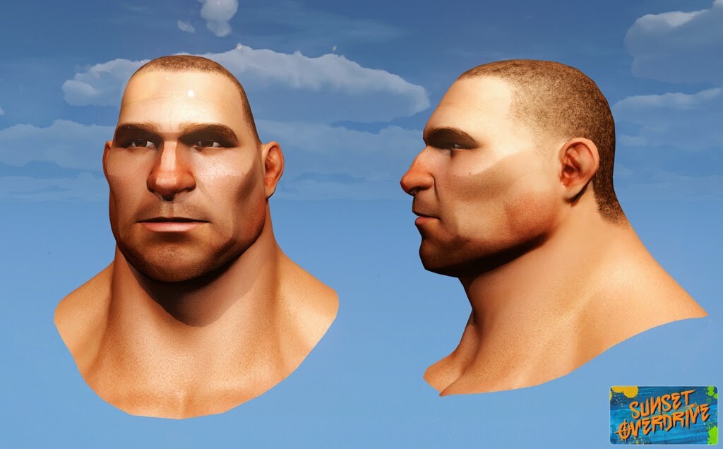 ArtStation - Heavy Male - Sunset Overdrive