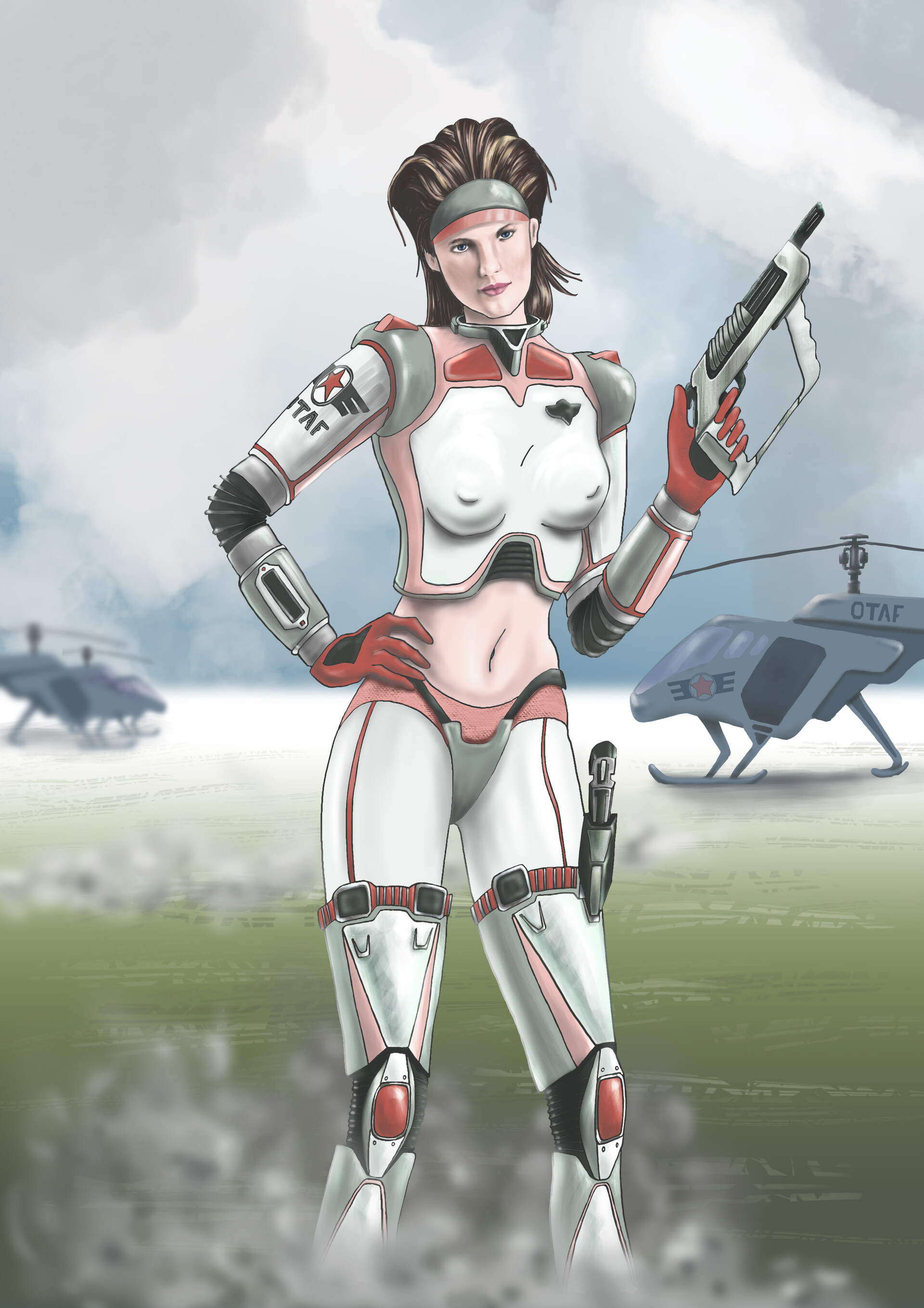 ArtStation - Dama del aire.