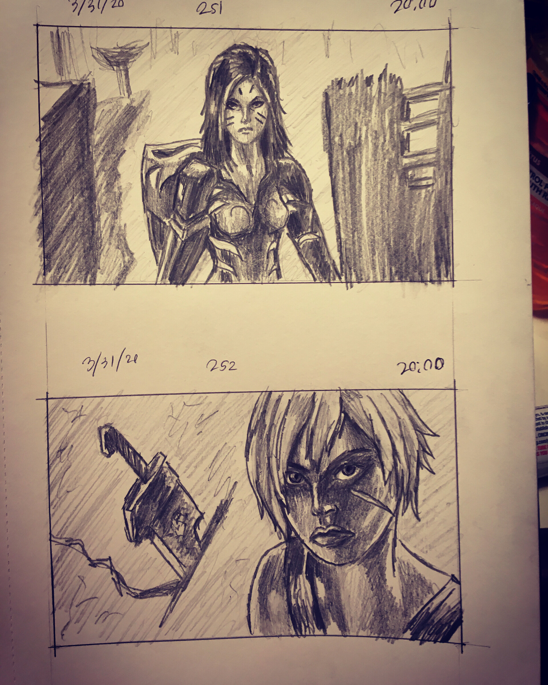 ArtStation - League of legends sketch