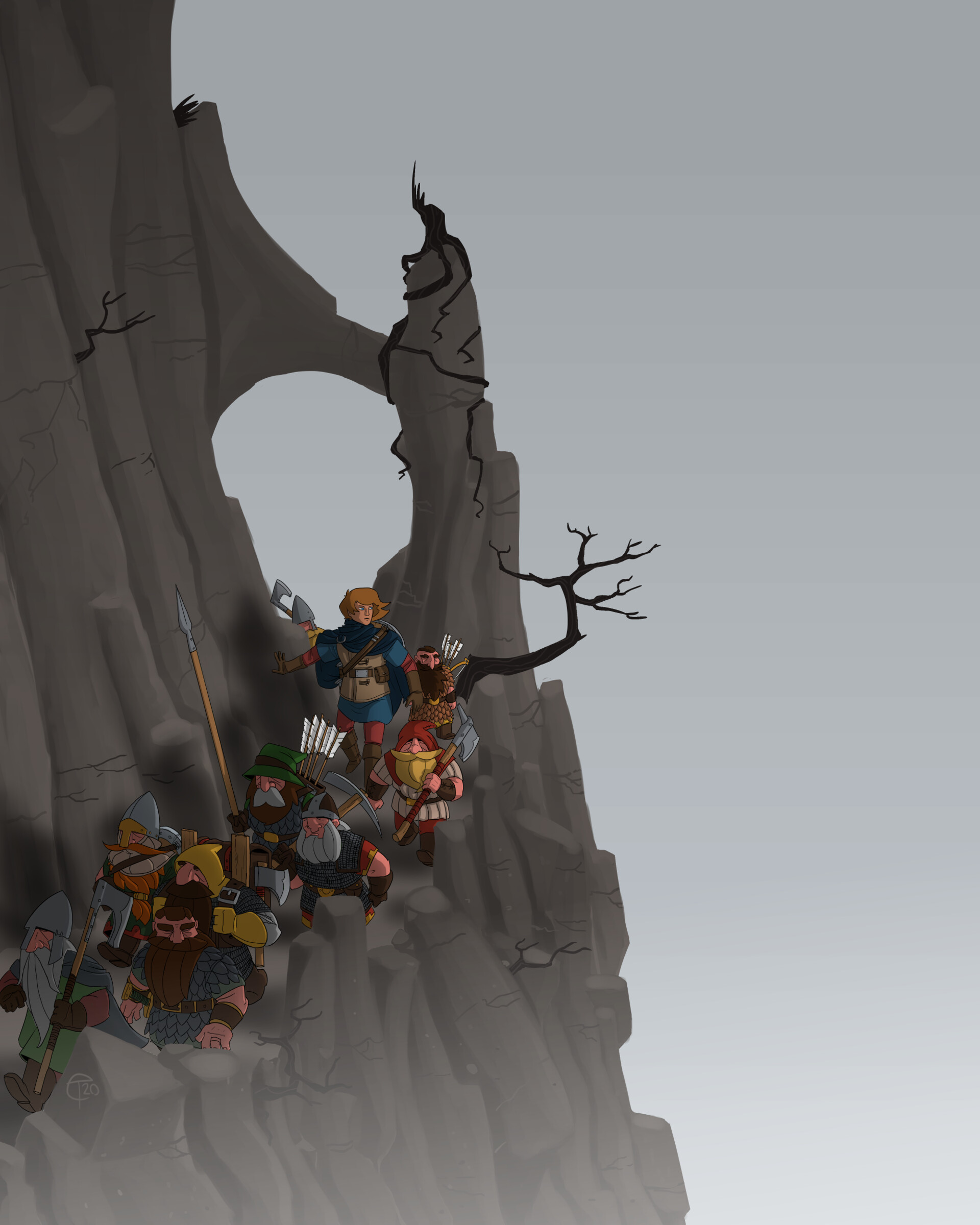 ArtStation - The Troll Hunt