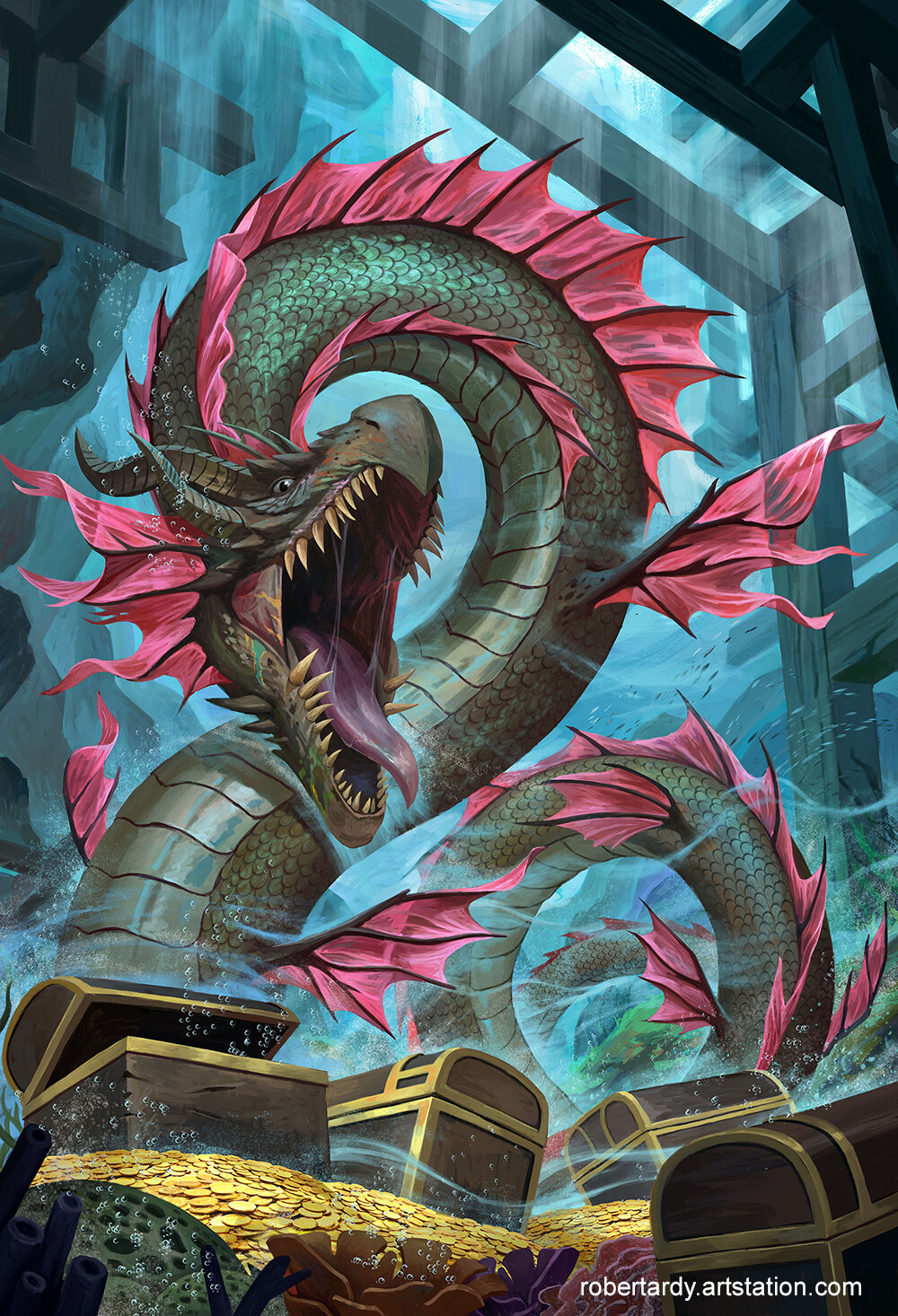 ArtStation - Tales of a Sea God