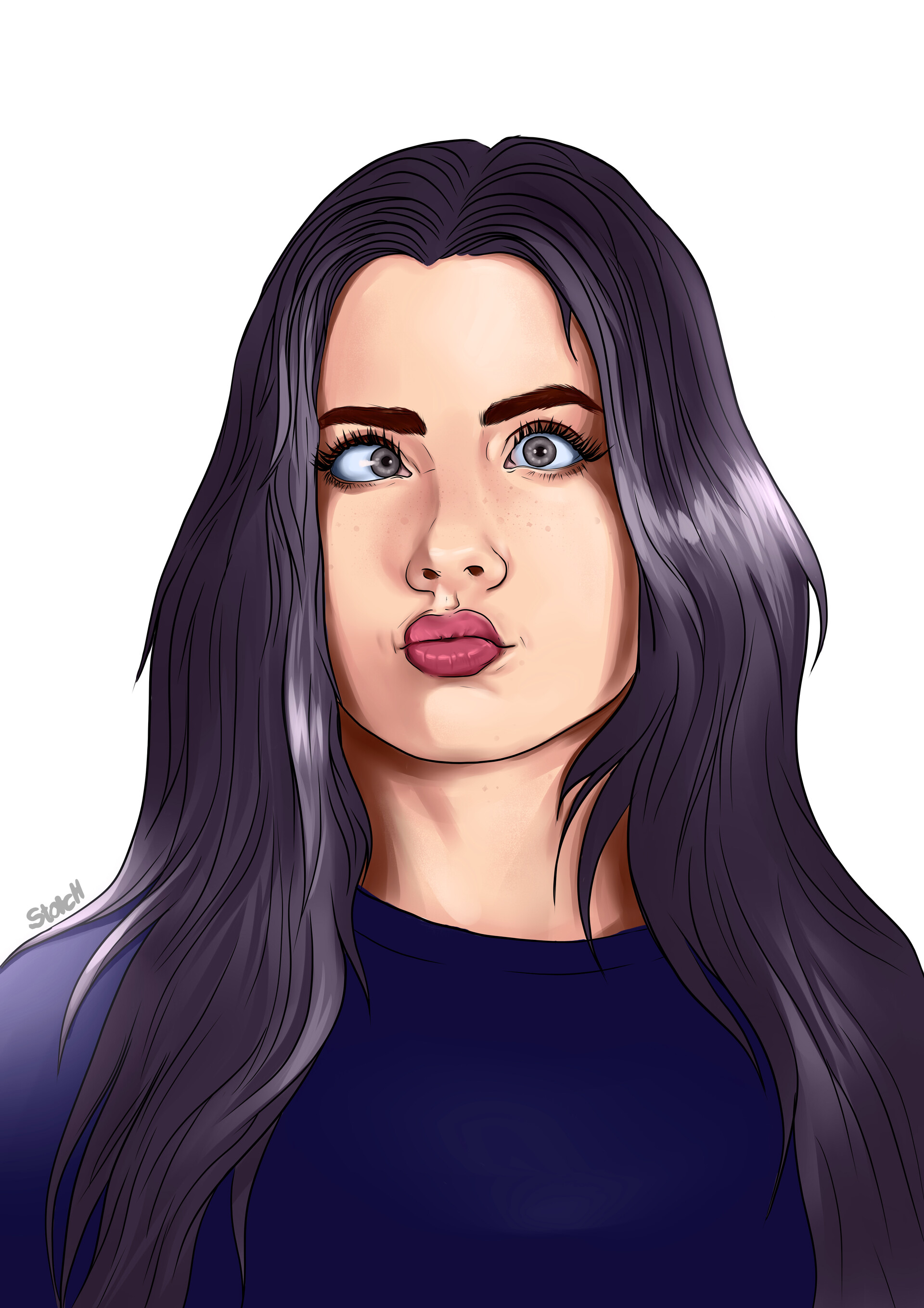 ArtStation - Funny Face