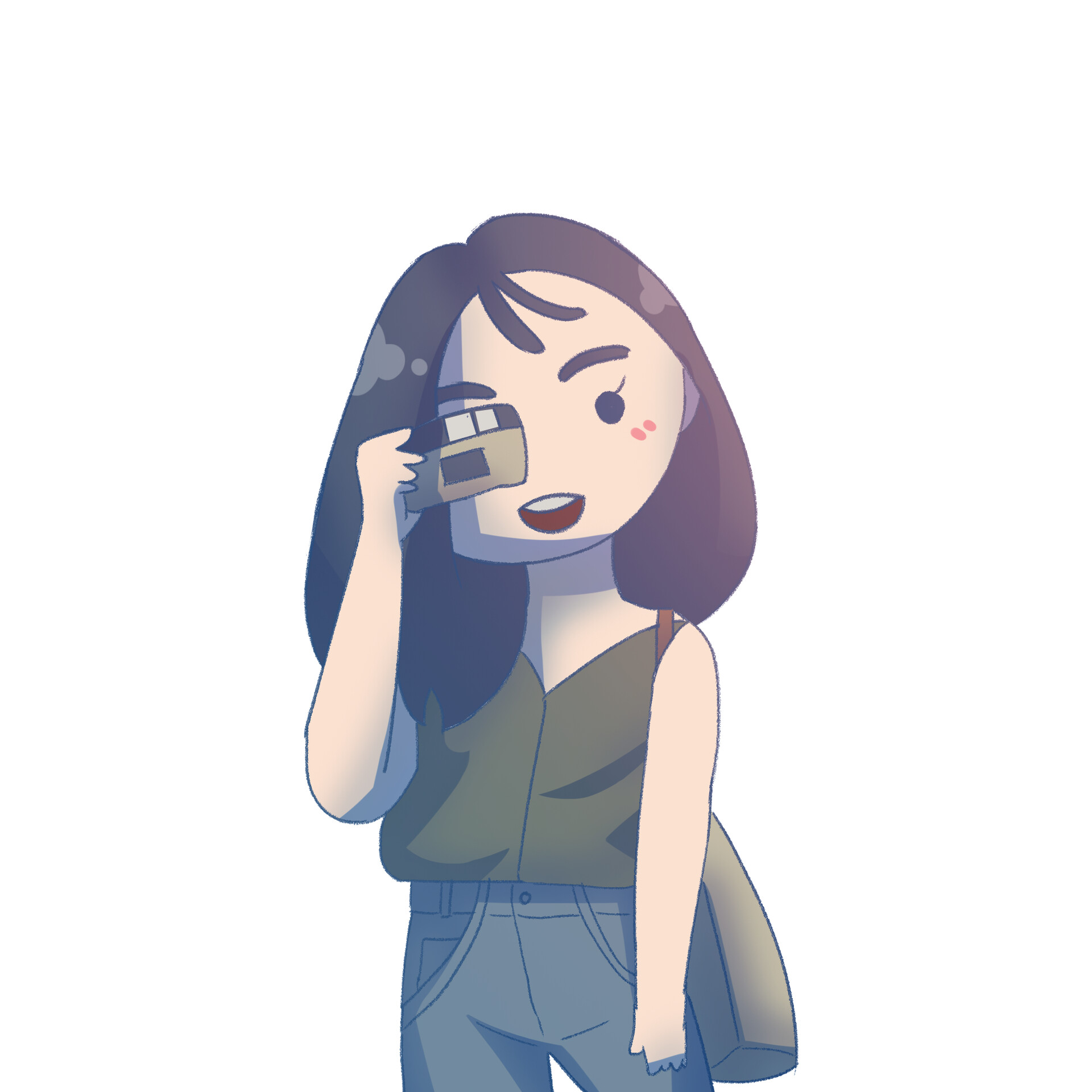 ArtStation - Camera girl