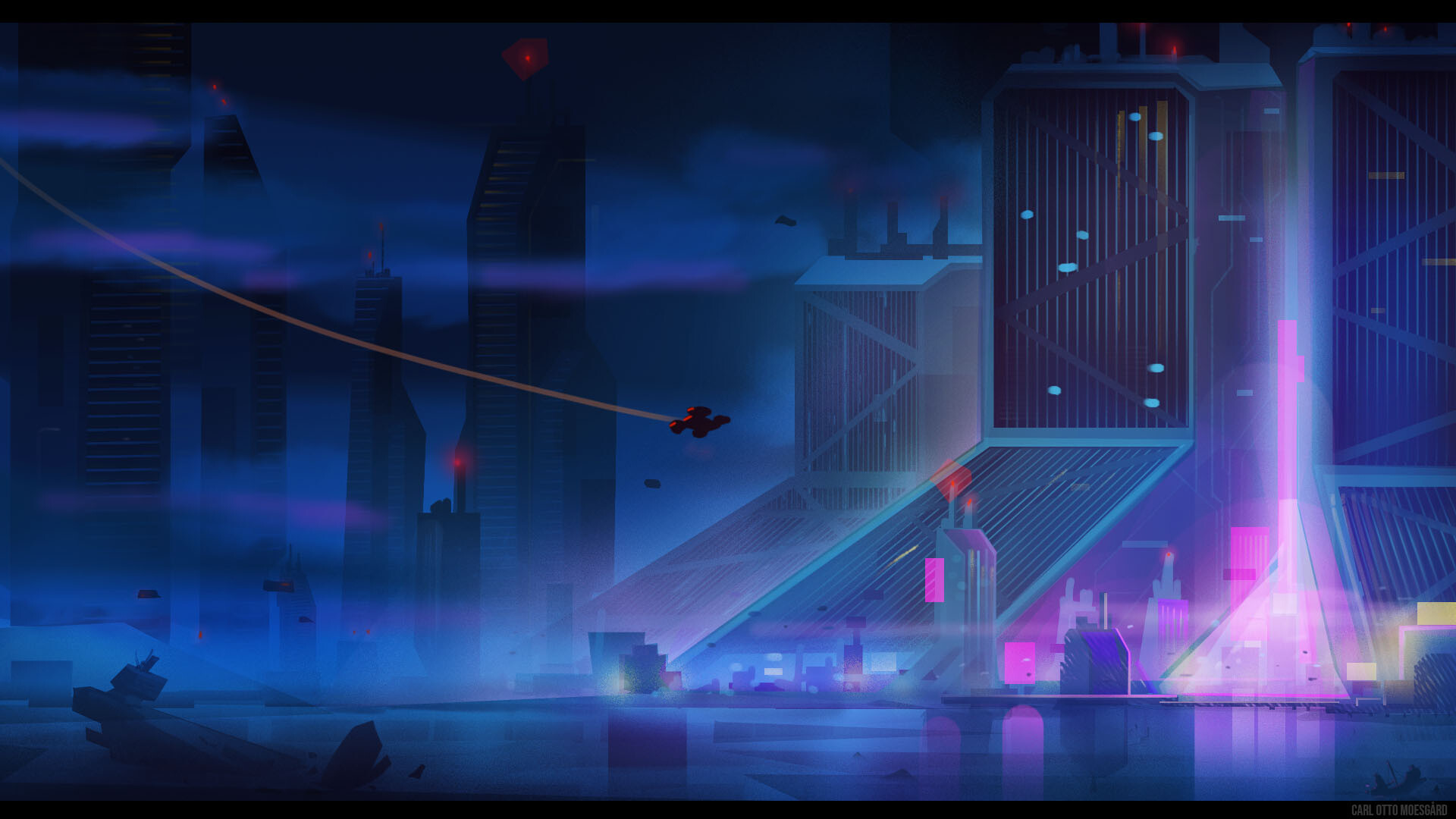 ArtStation - Neohagen Concept Sketch