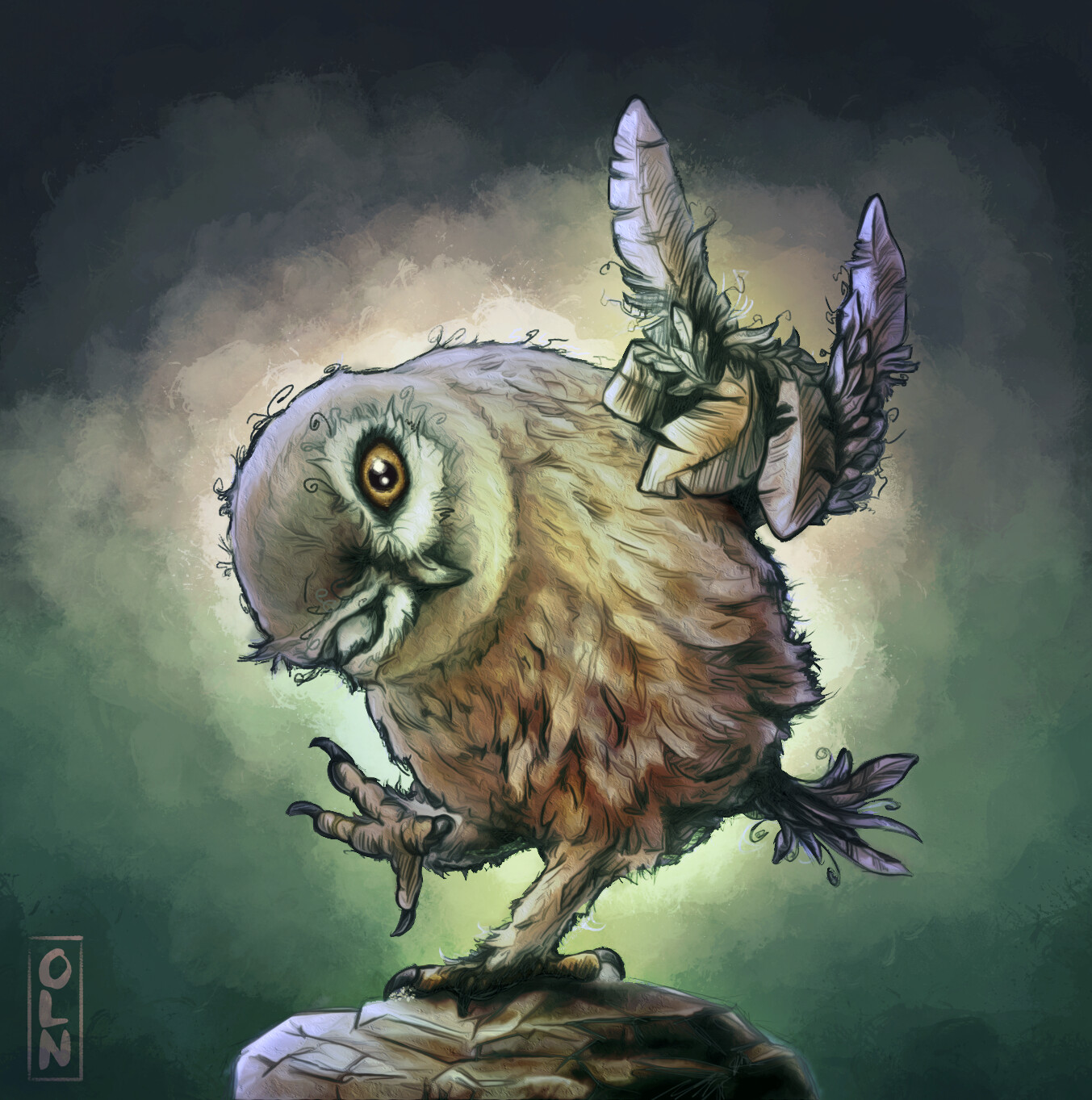 ArtStation - Who? Who? What are you, a f***ing owl?