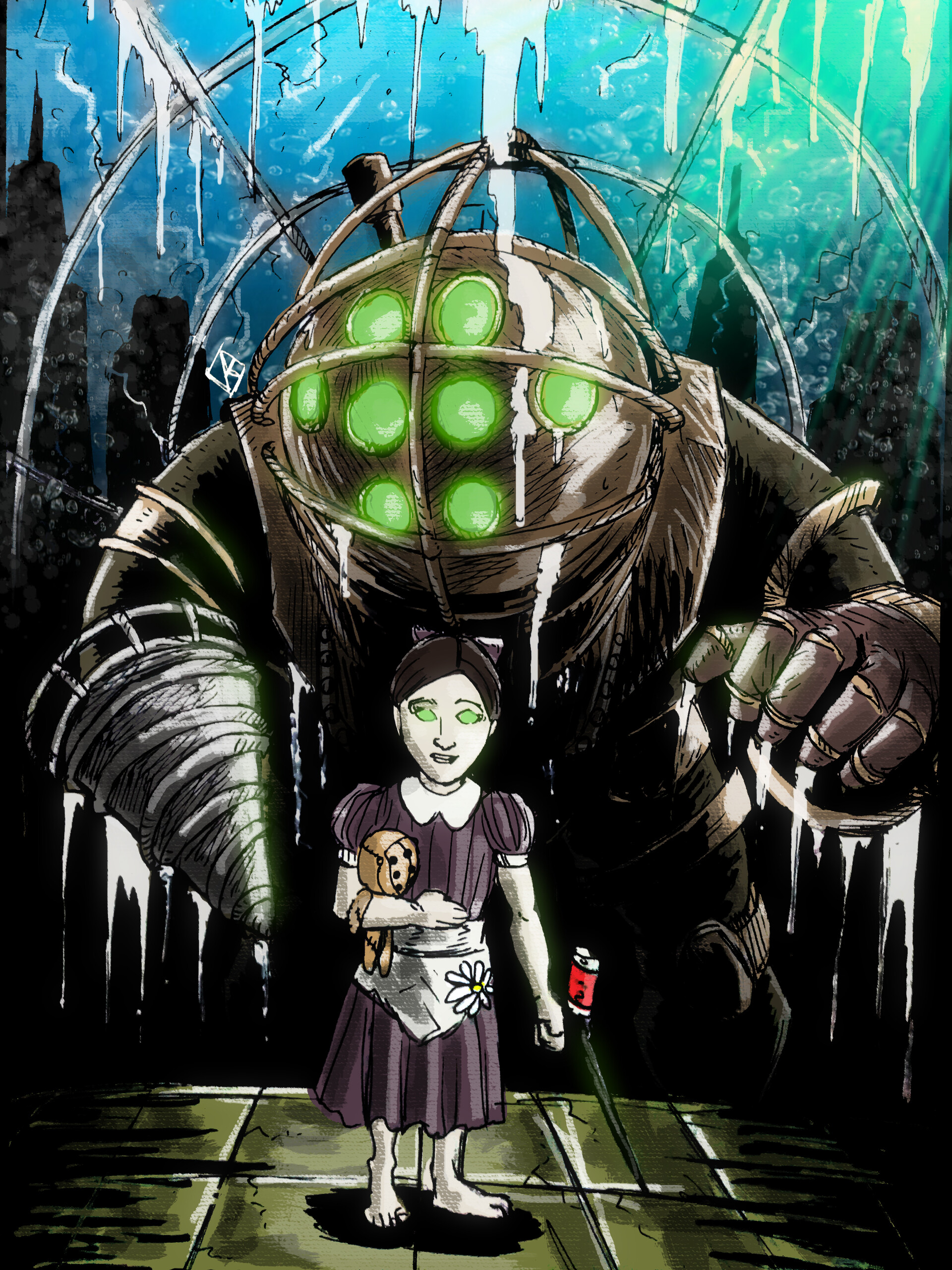 ArtStation - Bioshock Digital Study