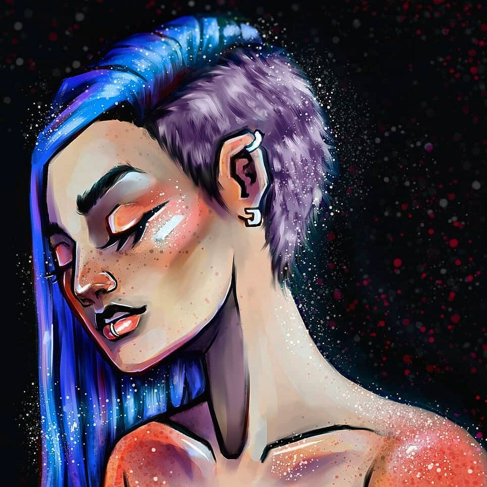 ArtStation - Cosmo girl