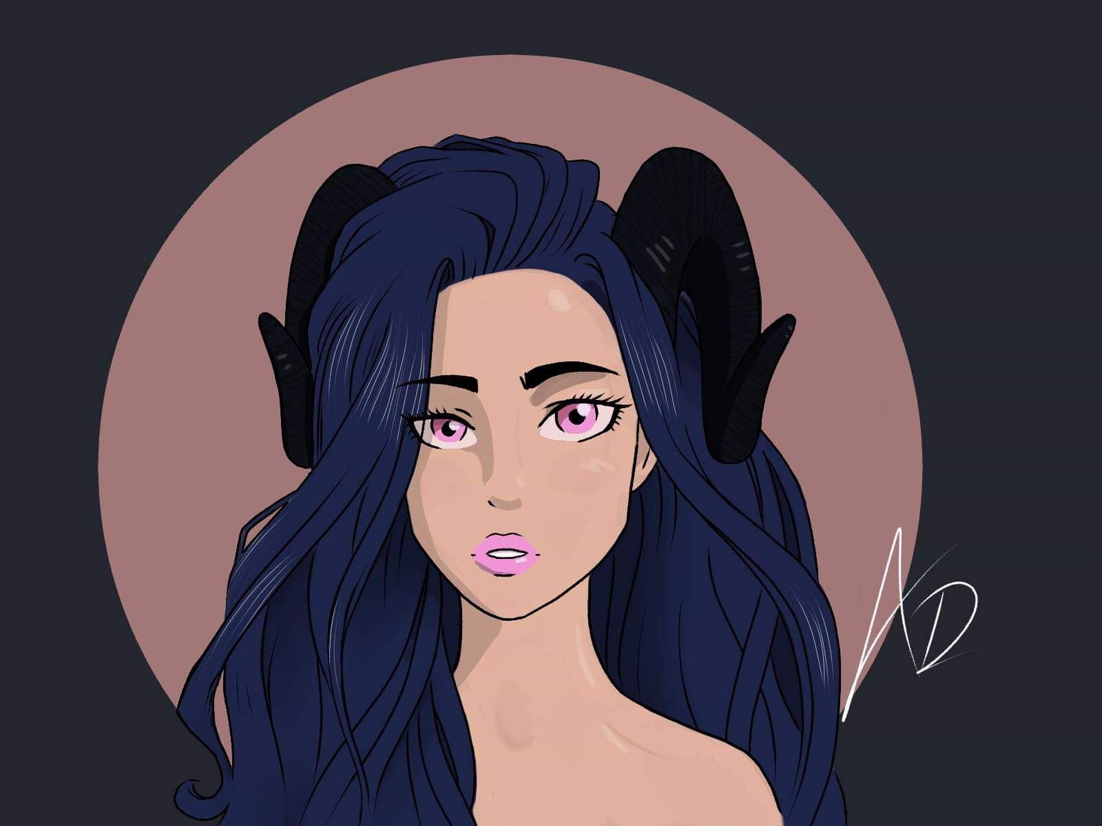 ArtStation - Peaceful devil