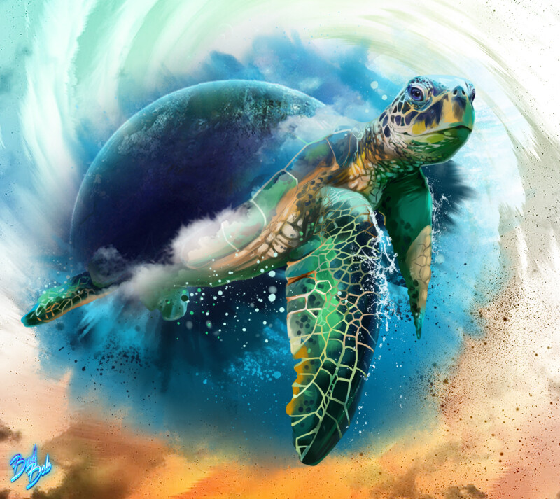 ArtStation - Infinity Turtle