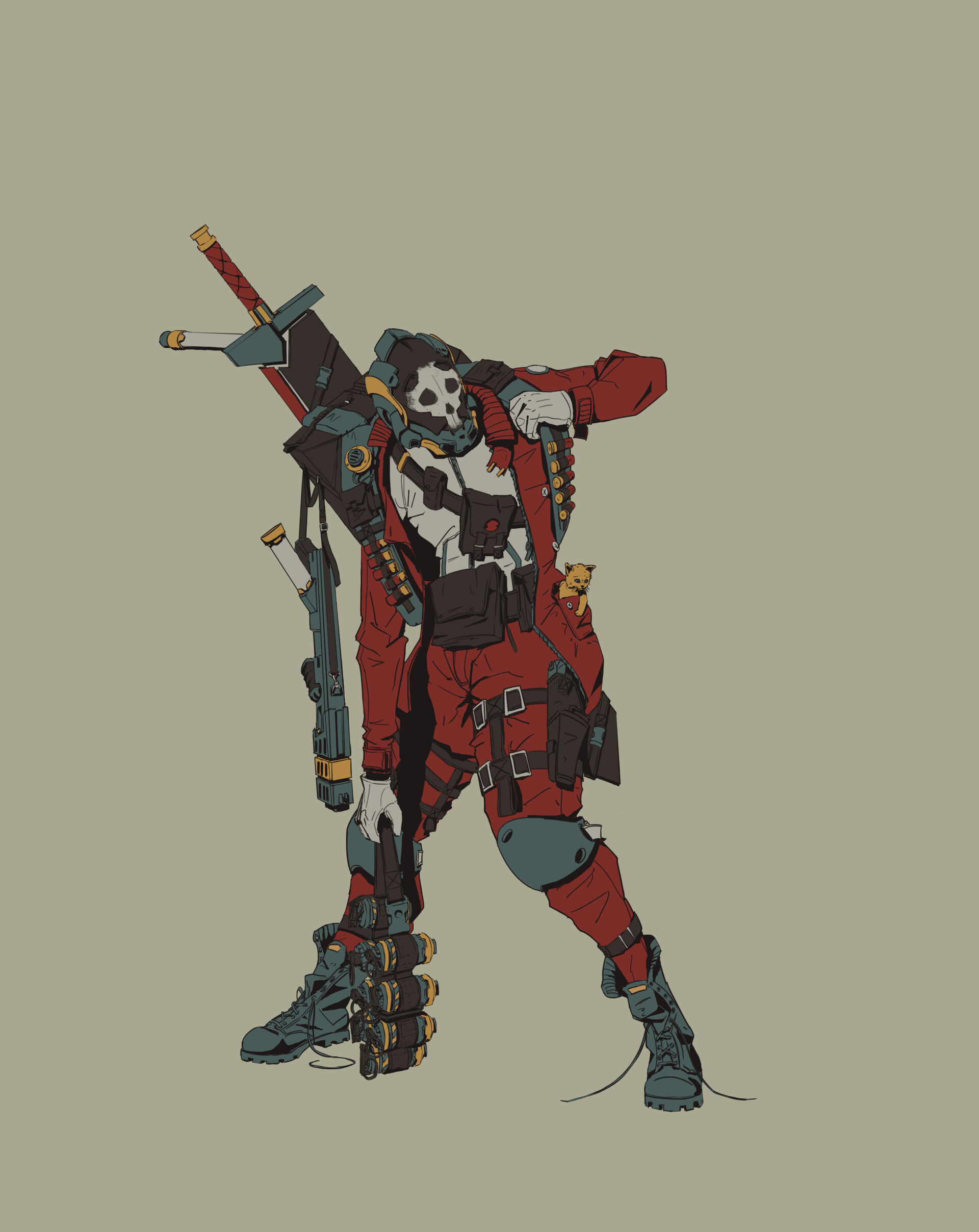 Yves-Antoine Nunez-Godoy - Grenades & Kitten