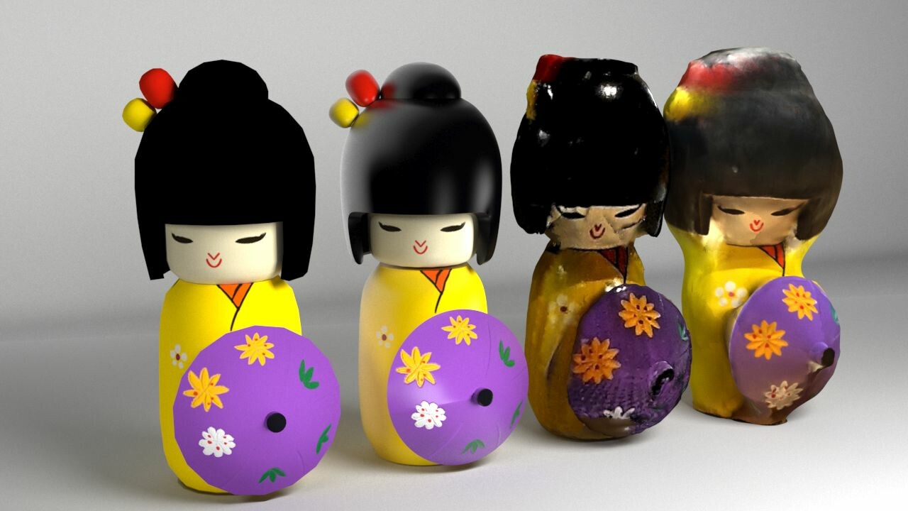 ArtStation - Kokeshi Comparison