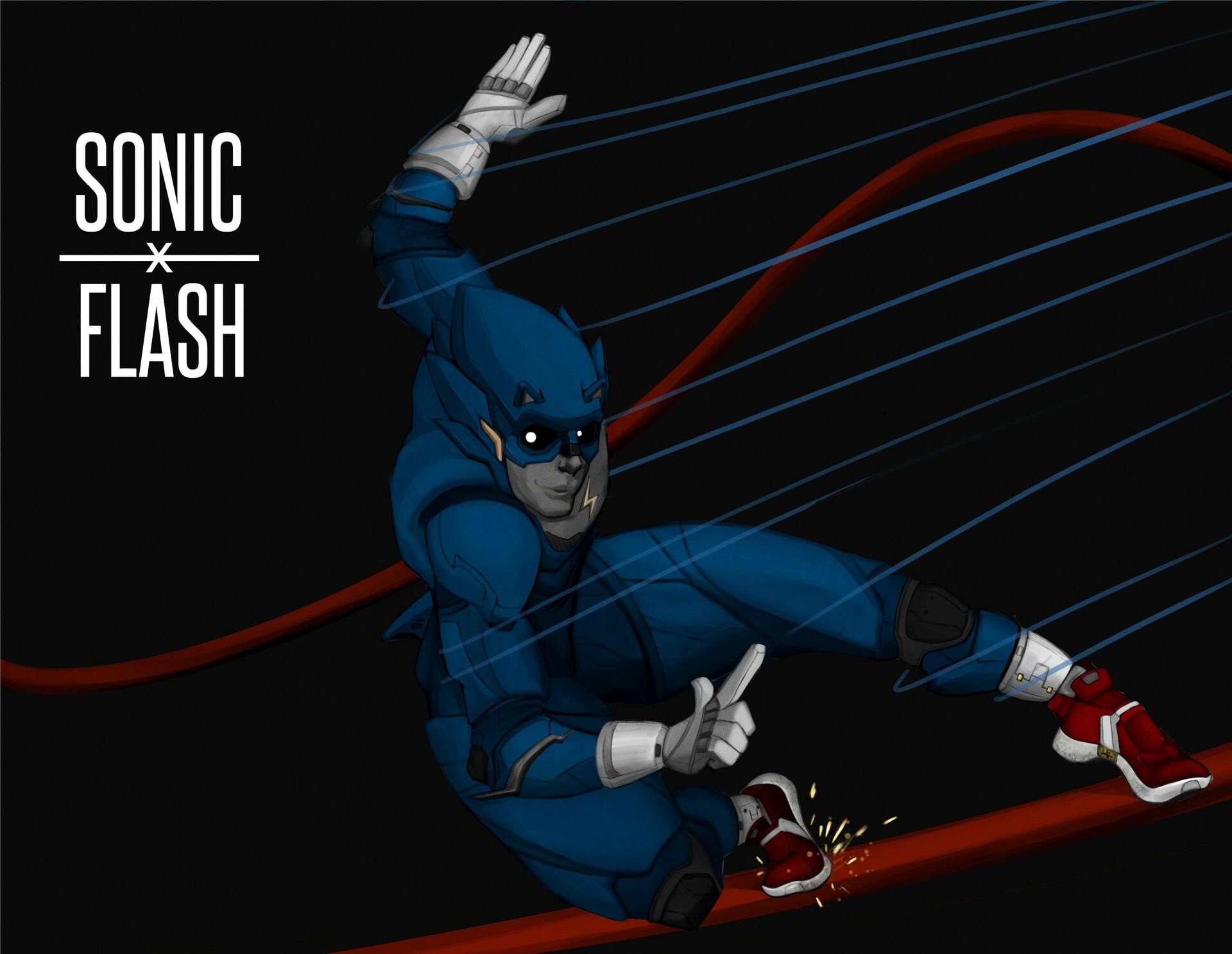 ArtStation - Sonic x Flash