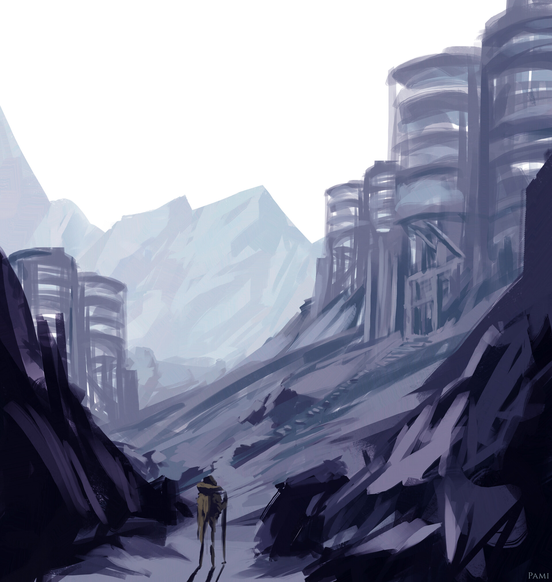 ArtStation - Traveler From Afar