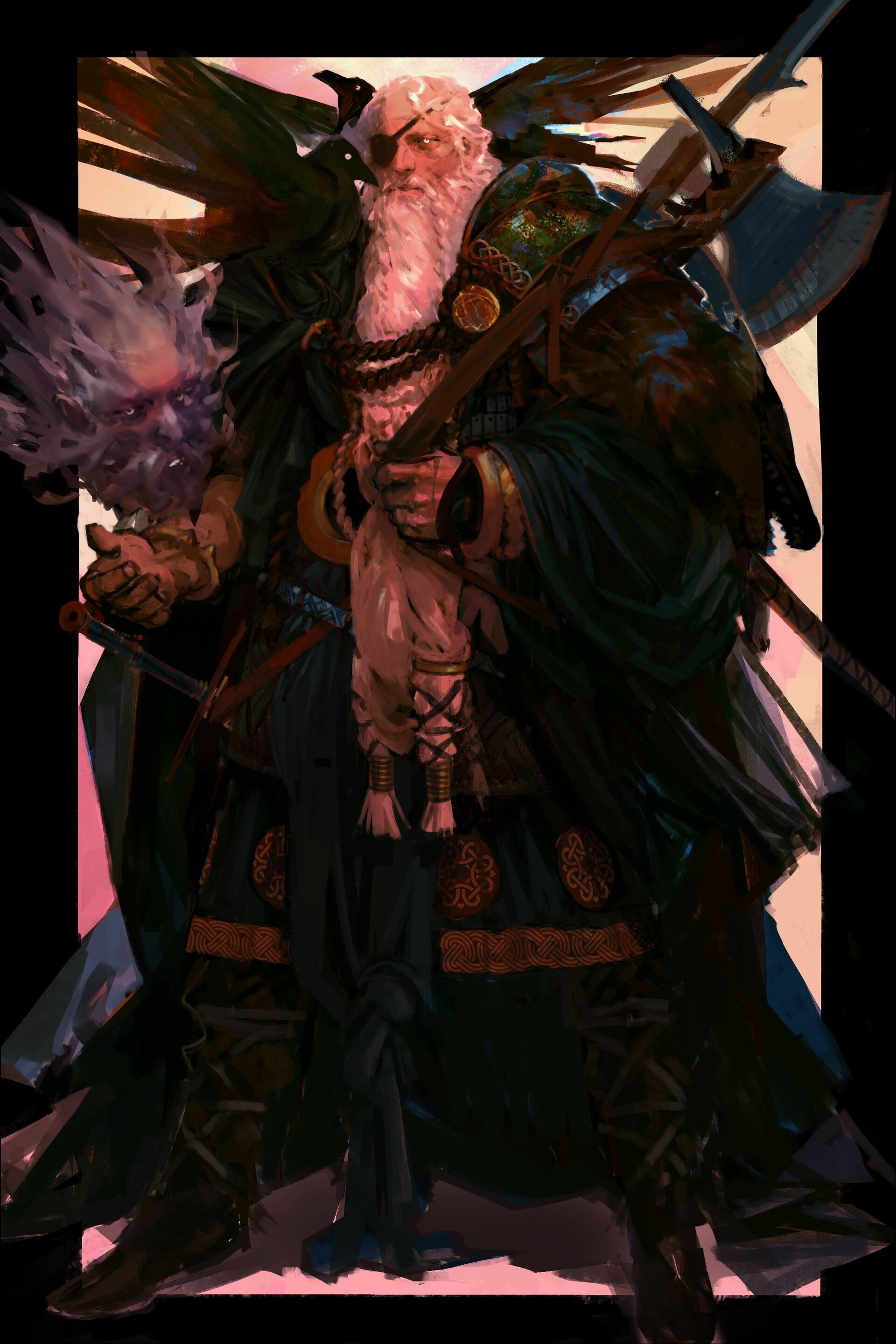 ArtStation - Odin the Allfather