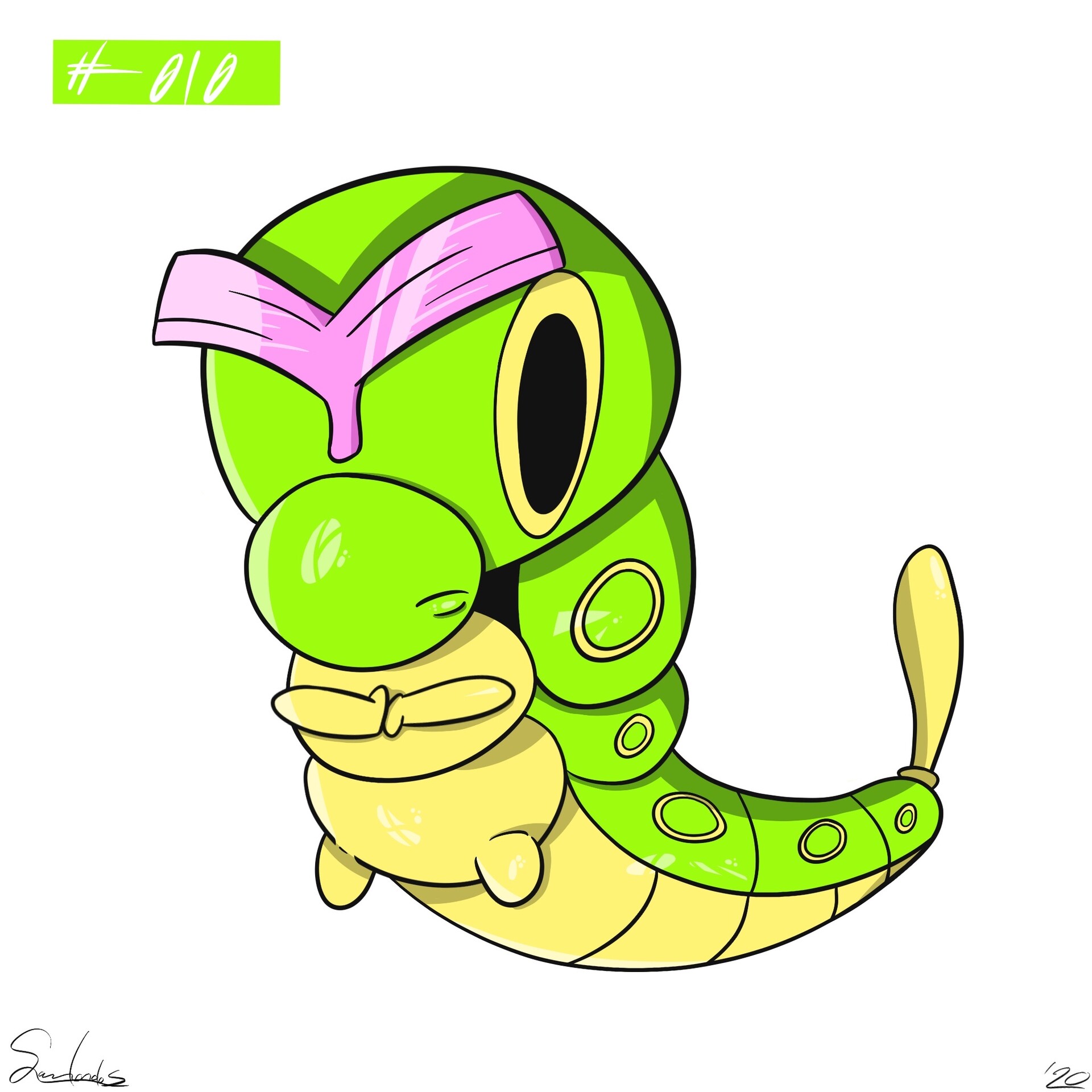 ArtStation - Caterpie line 010-012