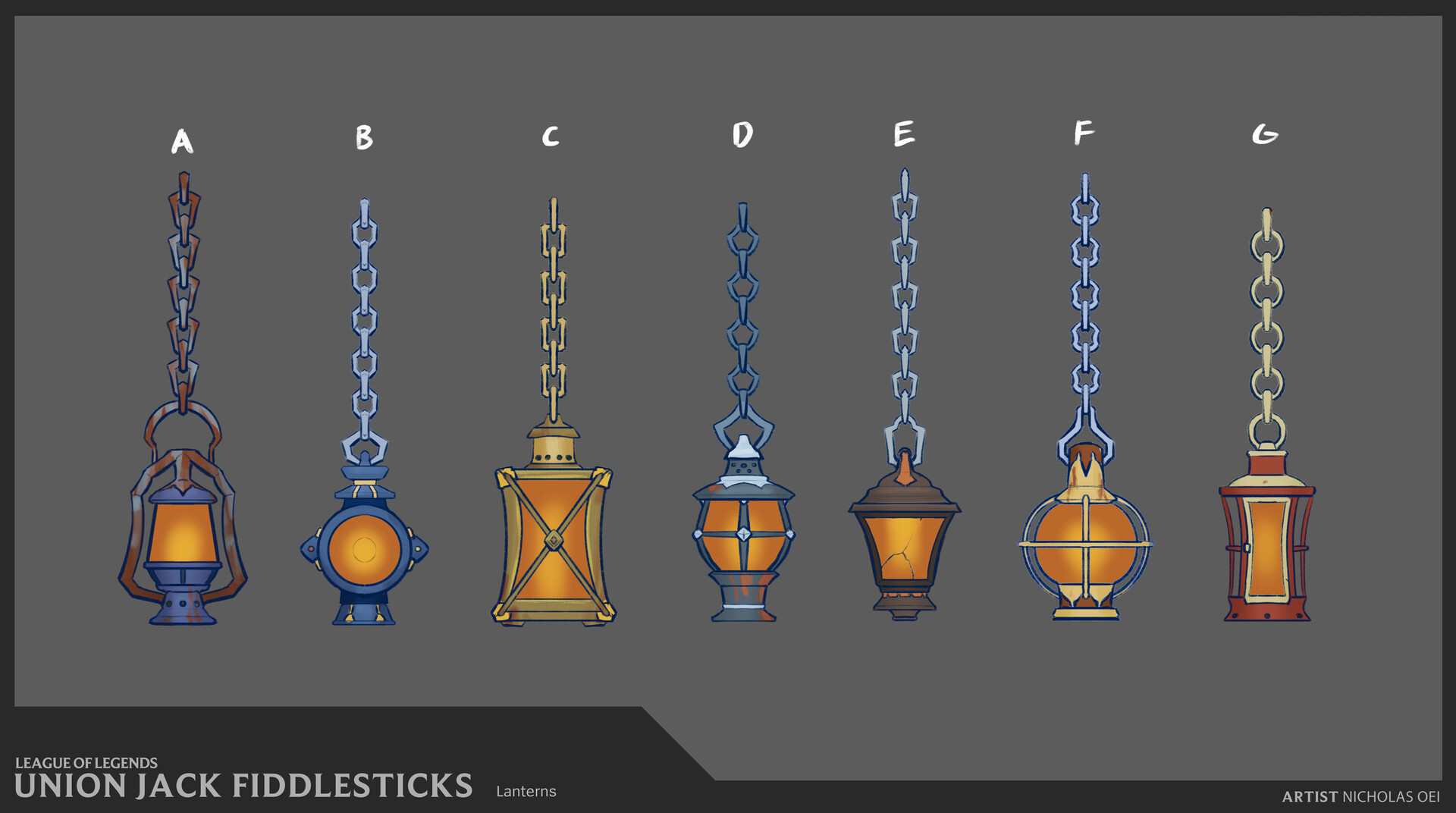 Union Jack Fiddlesticks