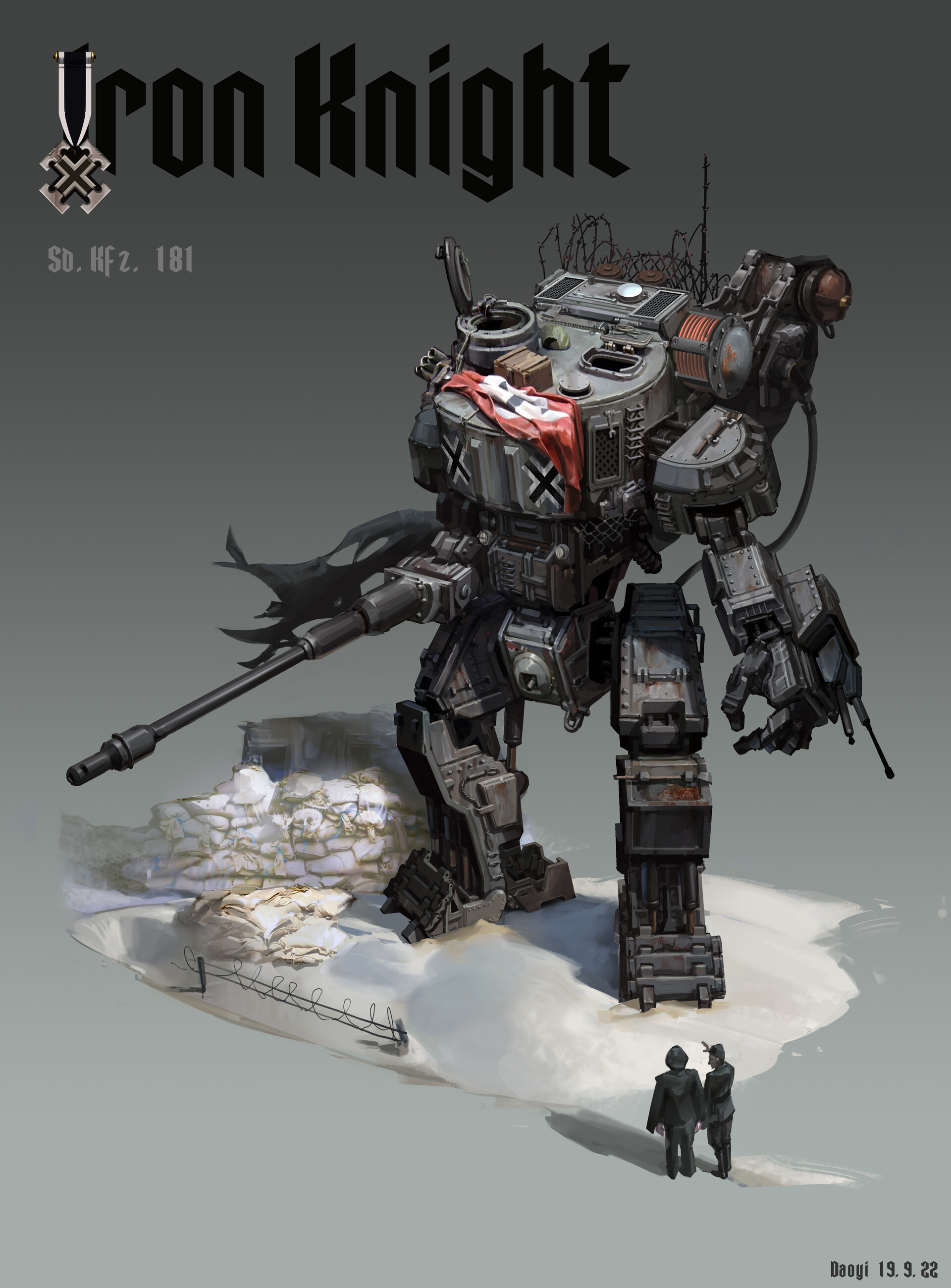 ArtStation - IRON KNIGHT