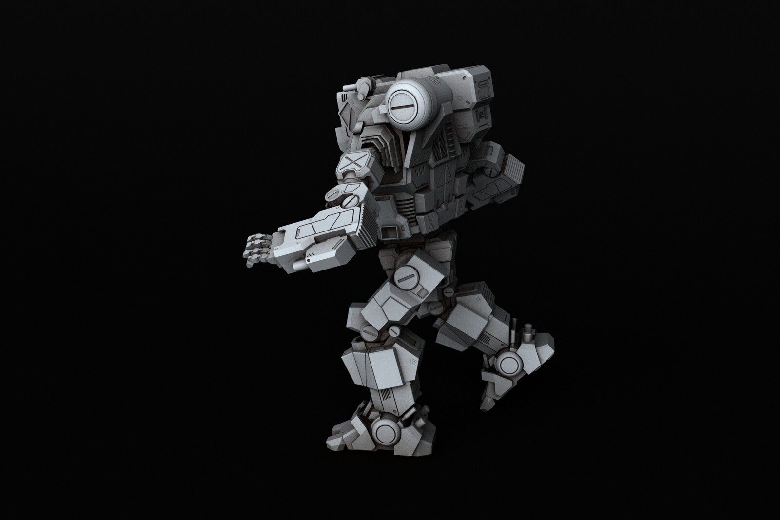 Alexander Ivanov - BATTLETECH Hunchback HBK-4P 3D print model