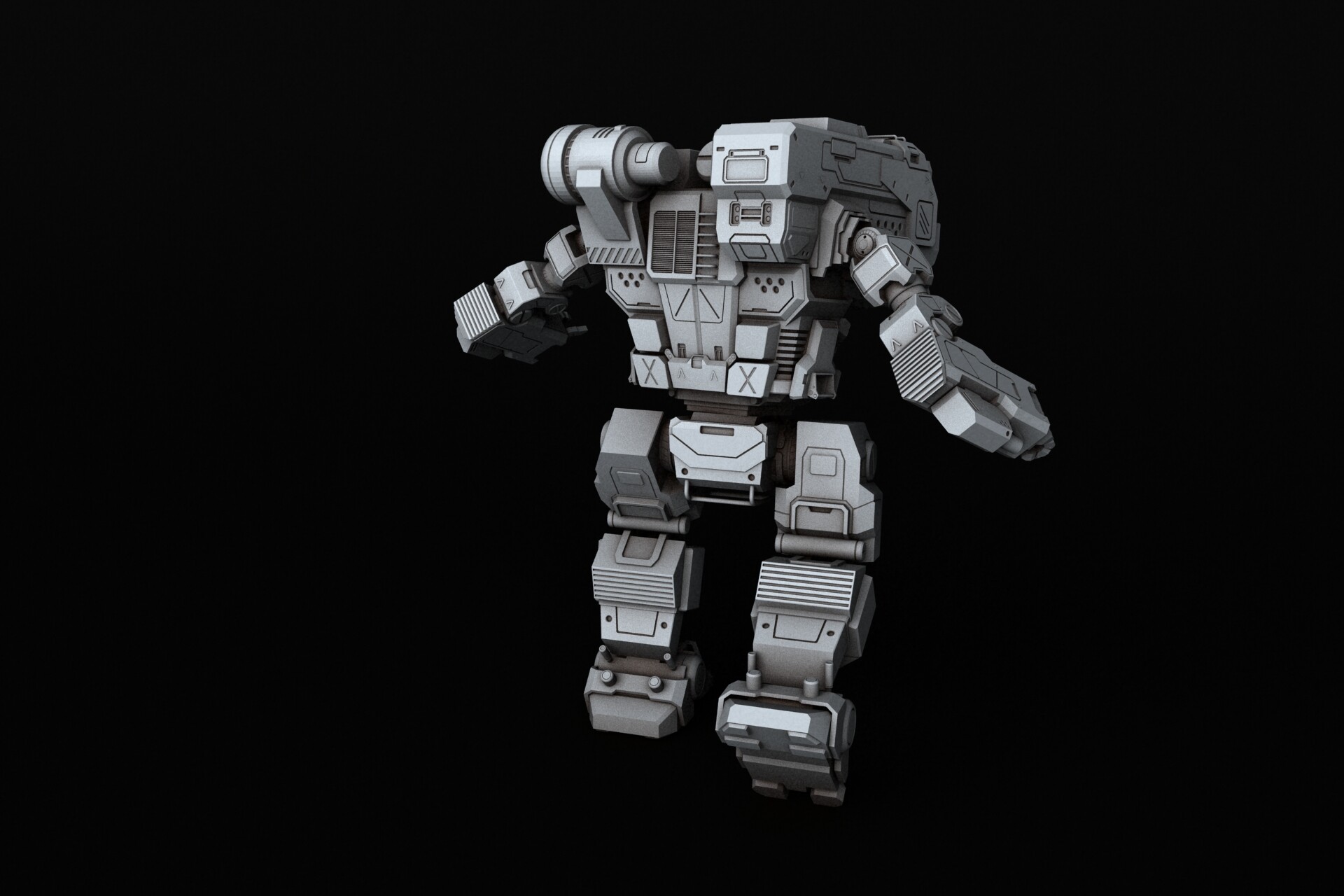 Alexander Ivanov - BATTLETECH Hunchback HBK-4P 3D print model