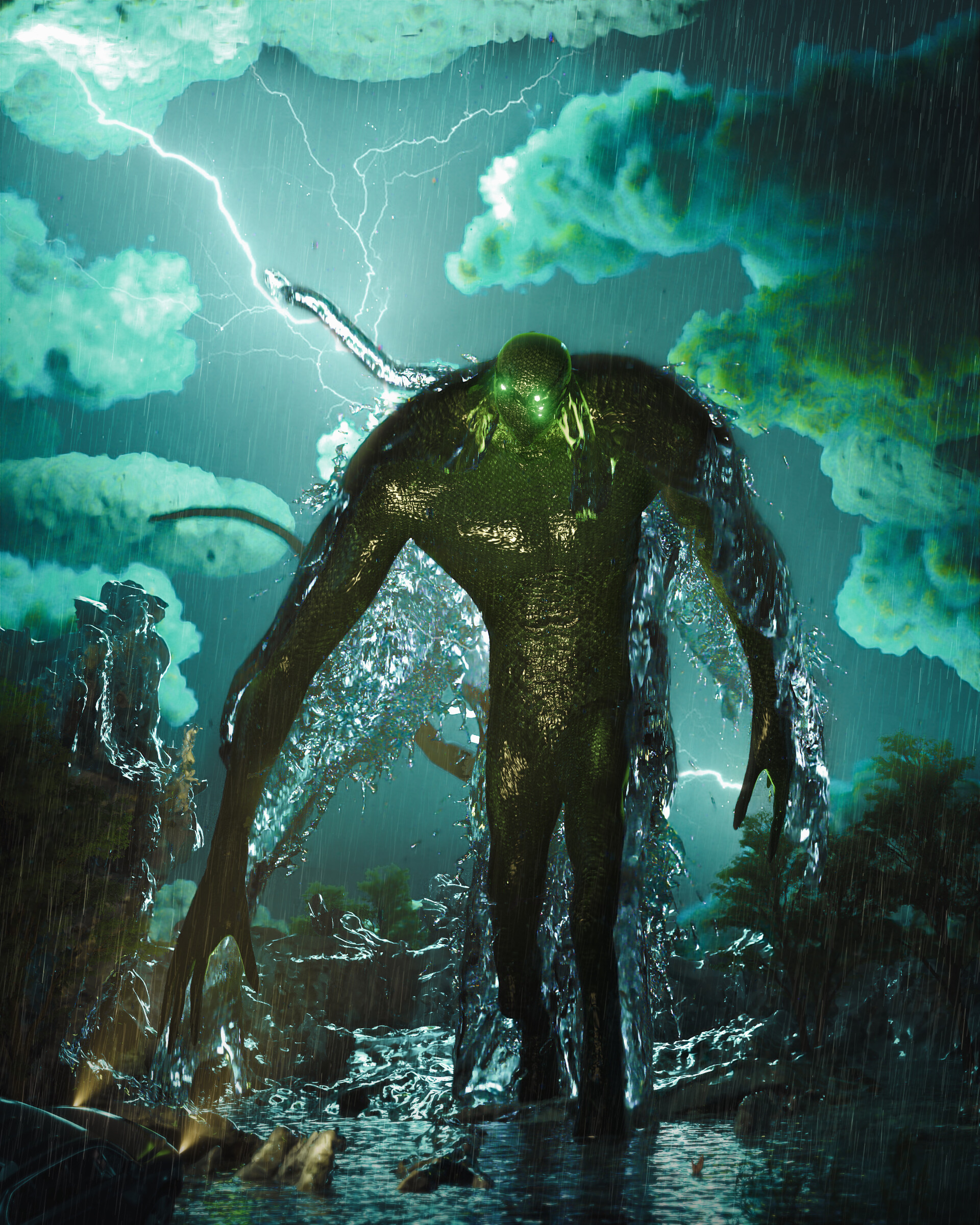 ArtStation - Leviathan, the endbringer