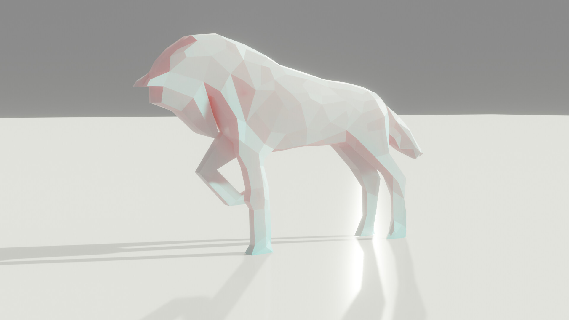Sergio Salvador - Horse Low Poly Art