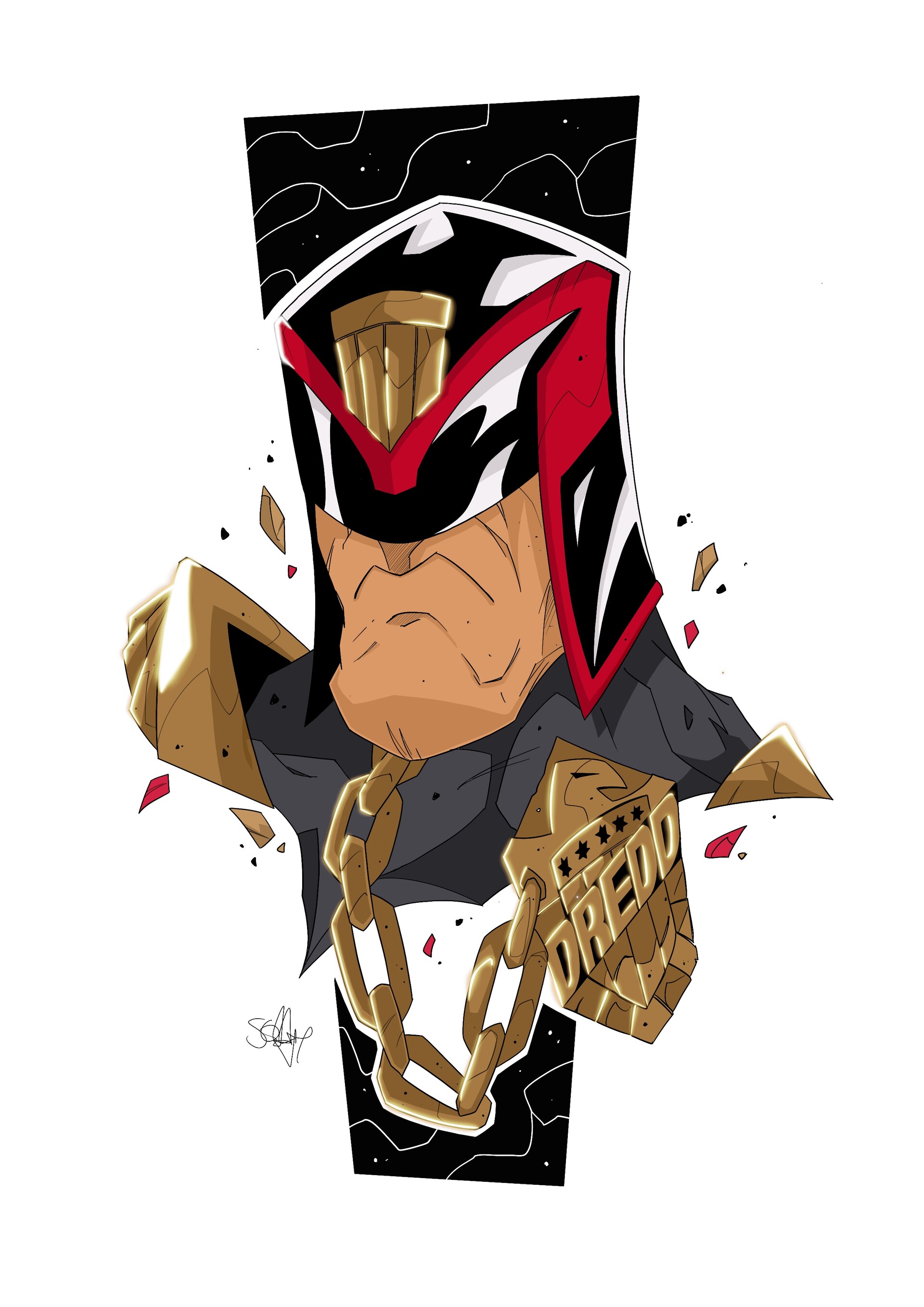 ArtStation - Judge Dredd