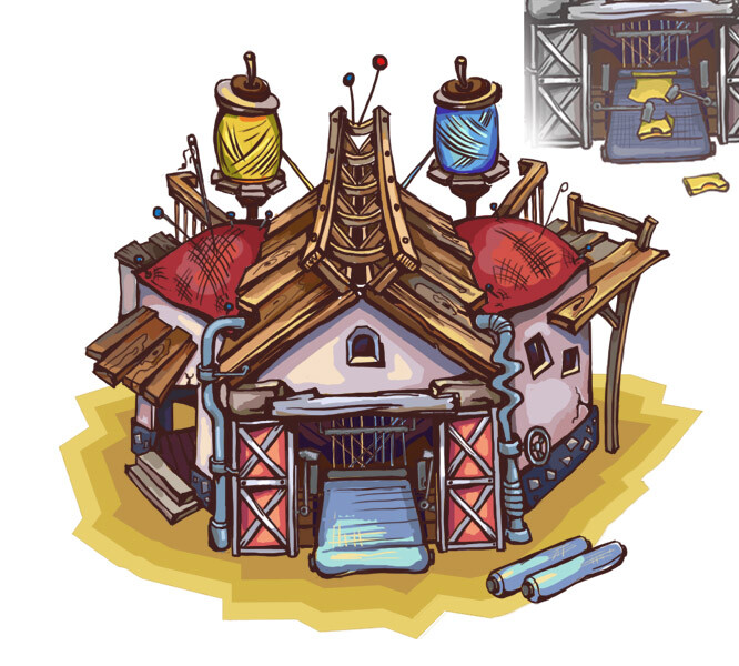 ArtStation - Farm 2d game