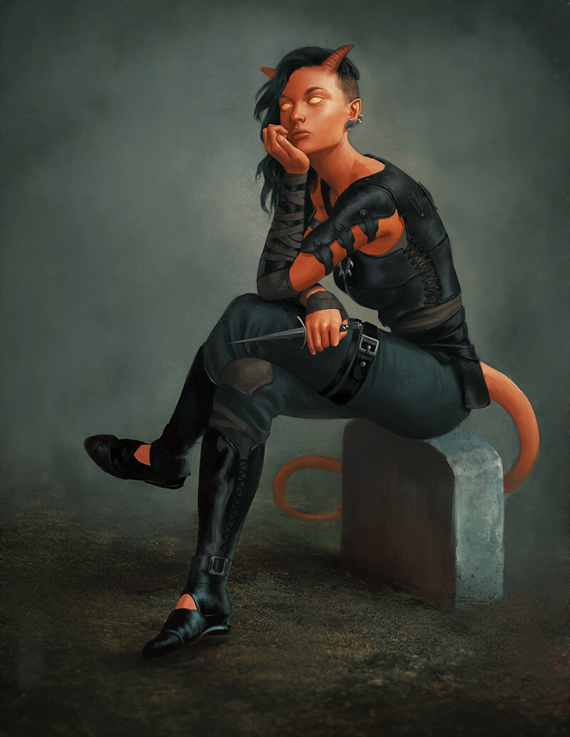 ArtStation - Tiefling