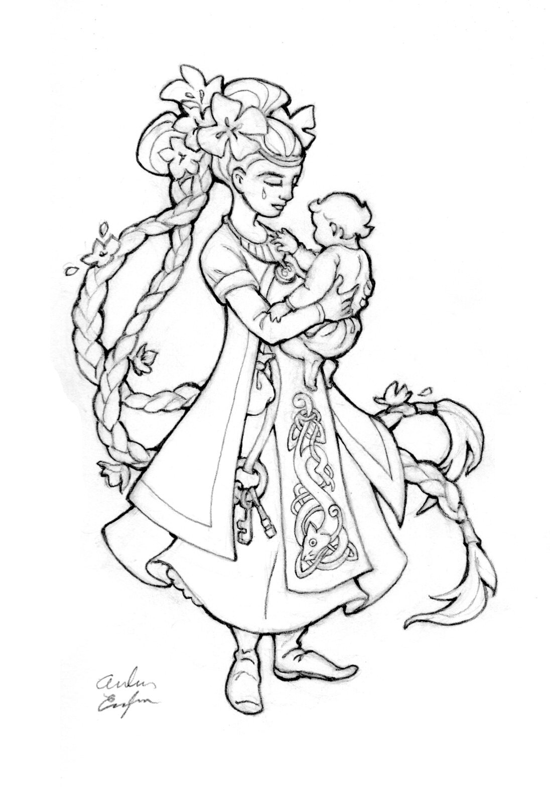 norse coloring pages