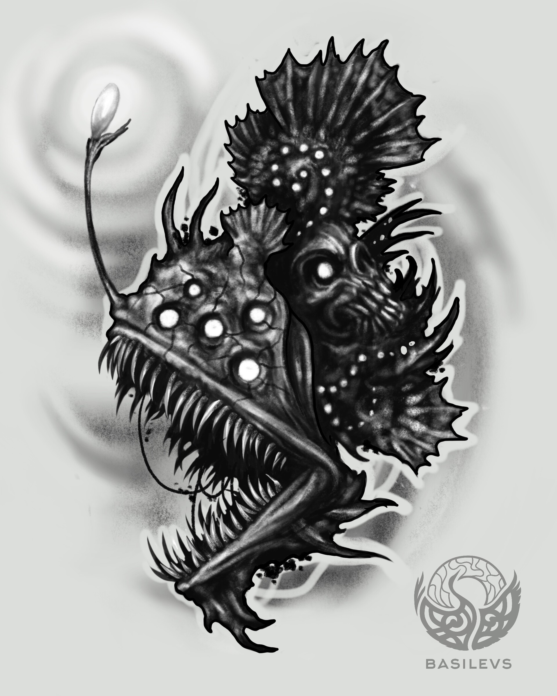 ArtStation - angler fish