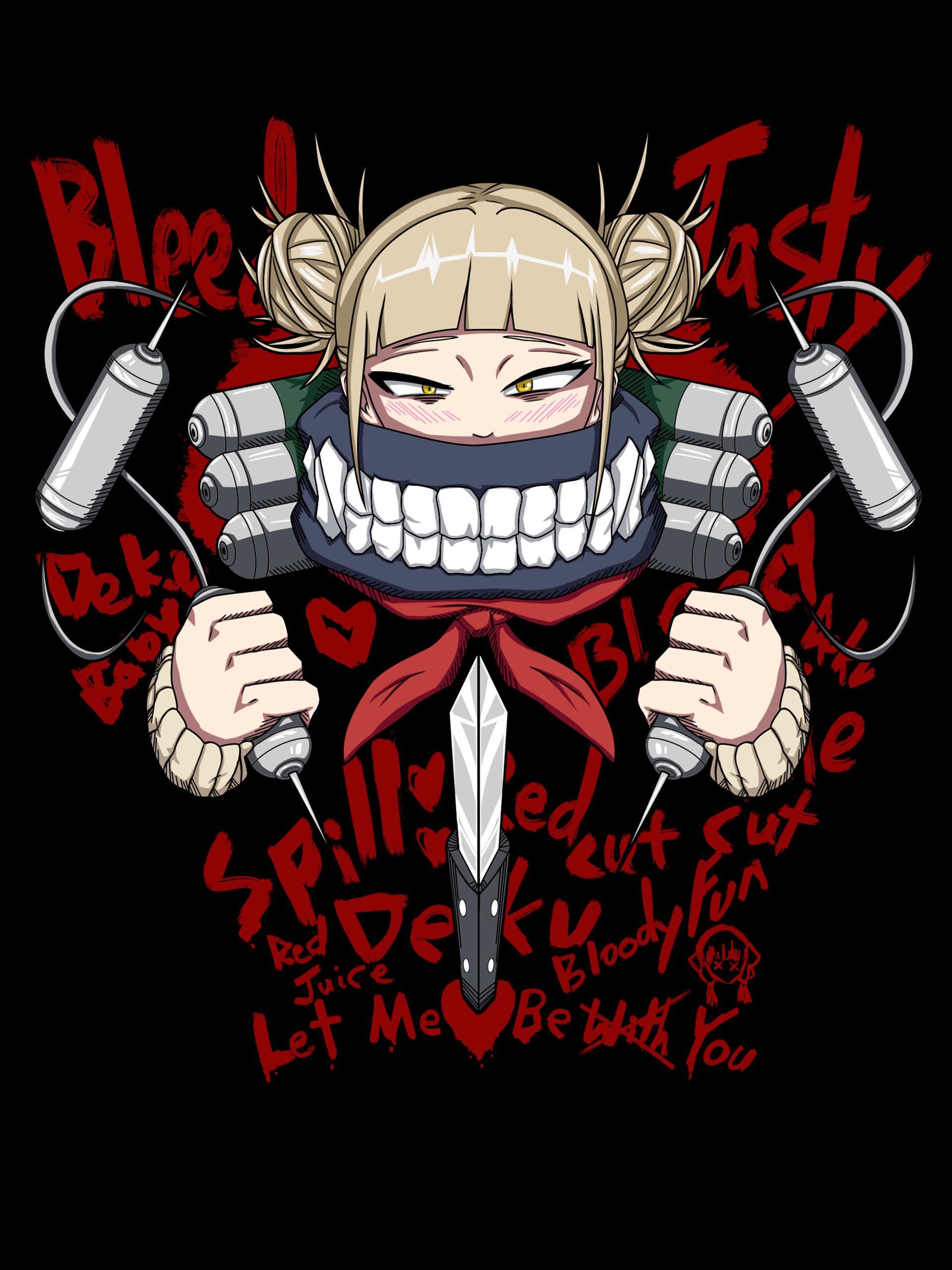 ArtStation - Himiko Toga Bloody Love T-Shirt